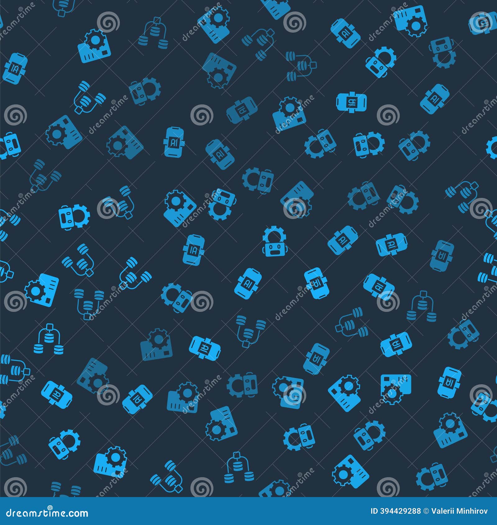 Set Robot Setting, Humanoid Robot, Funnel Or Filter, Artificial Intelligence AI, Neural Network ...