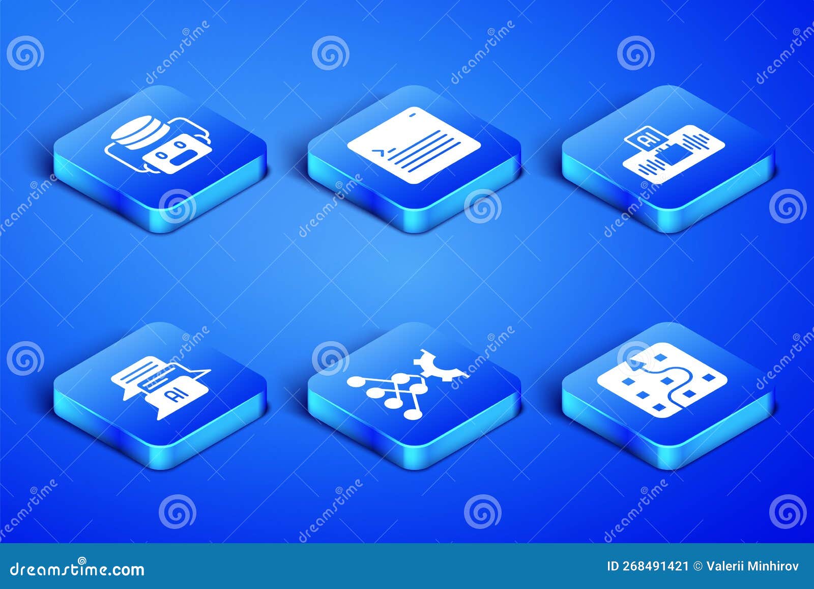 Set Neural Network, Artificial Intelligence Robot, Chat, Web Developer Programming Code and AI ...