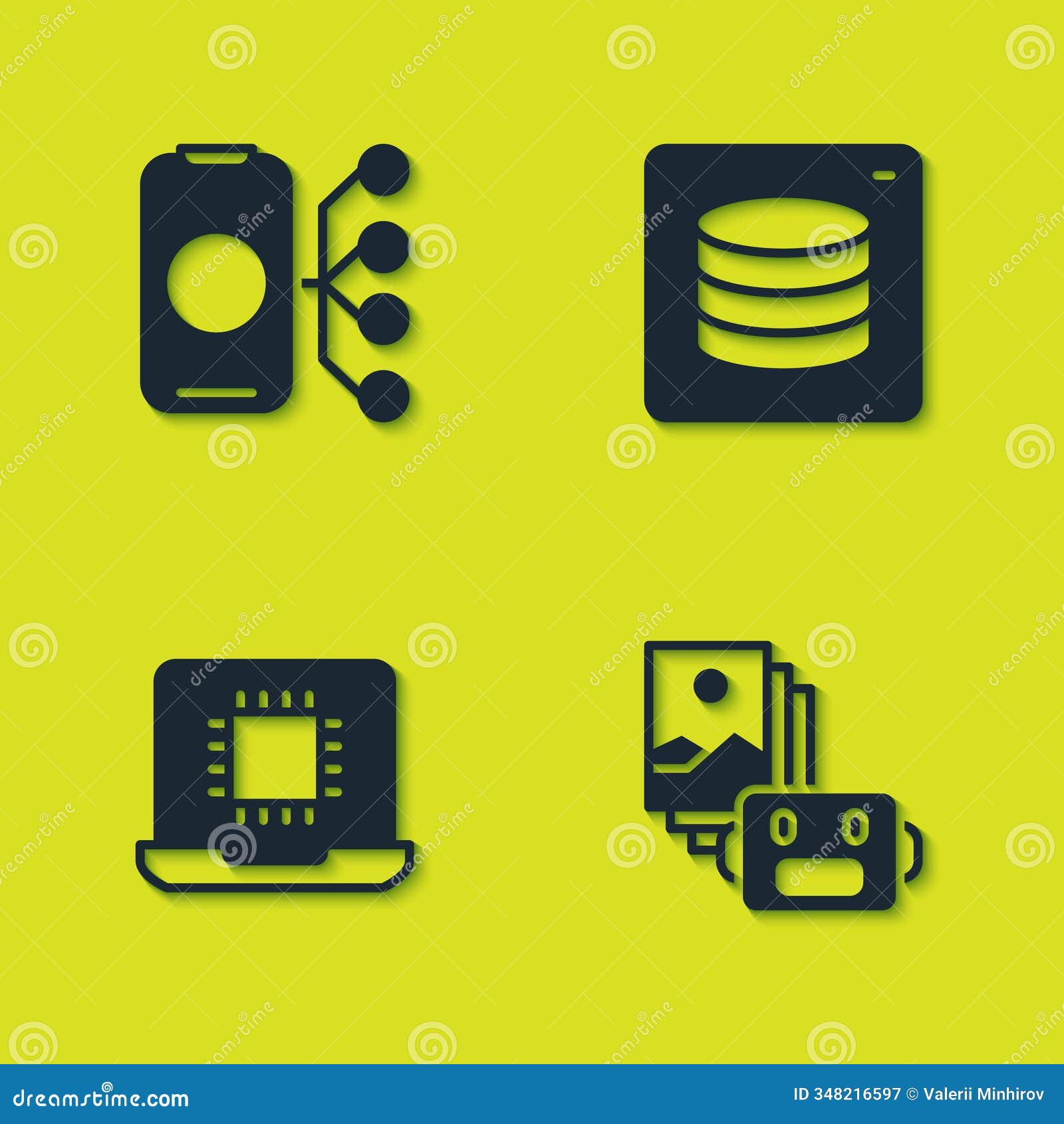 Set Neural Network, Artificial Intelligence Robot, Processor CPU and ... Set Neural Network, Artificial Intelligence Robot, Processor CPU and ...