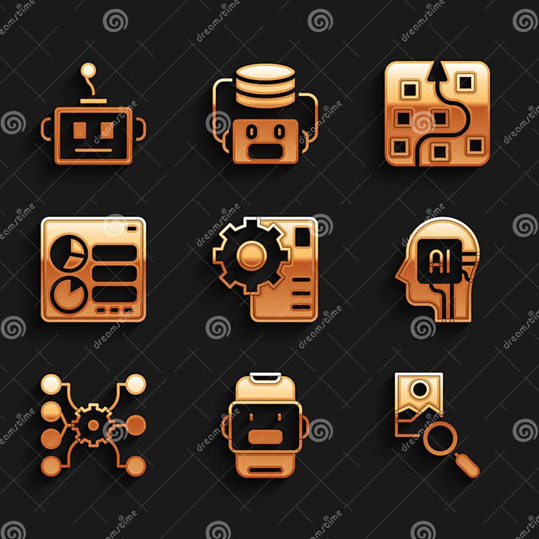 Set Neural Network, Chat Bot, Photo Retouching, Humanoid Robot, Computer Api Interface, and ...