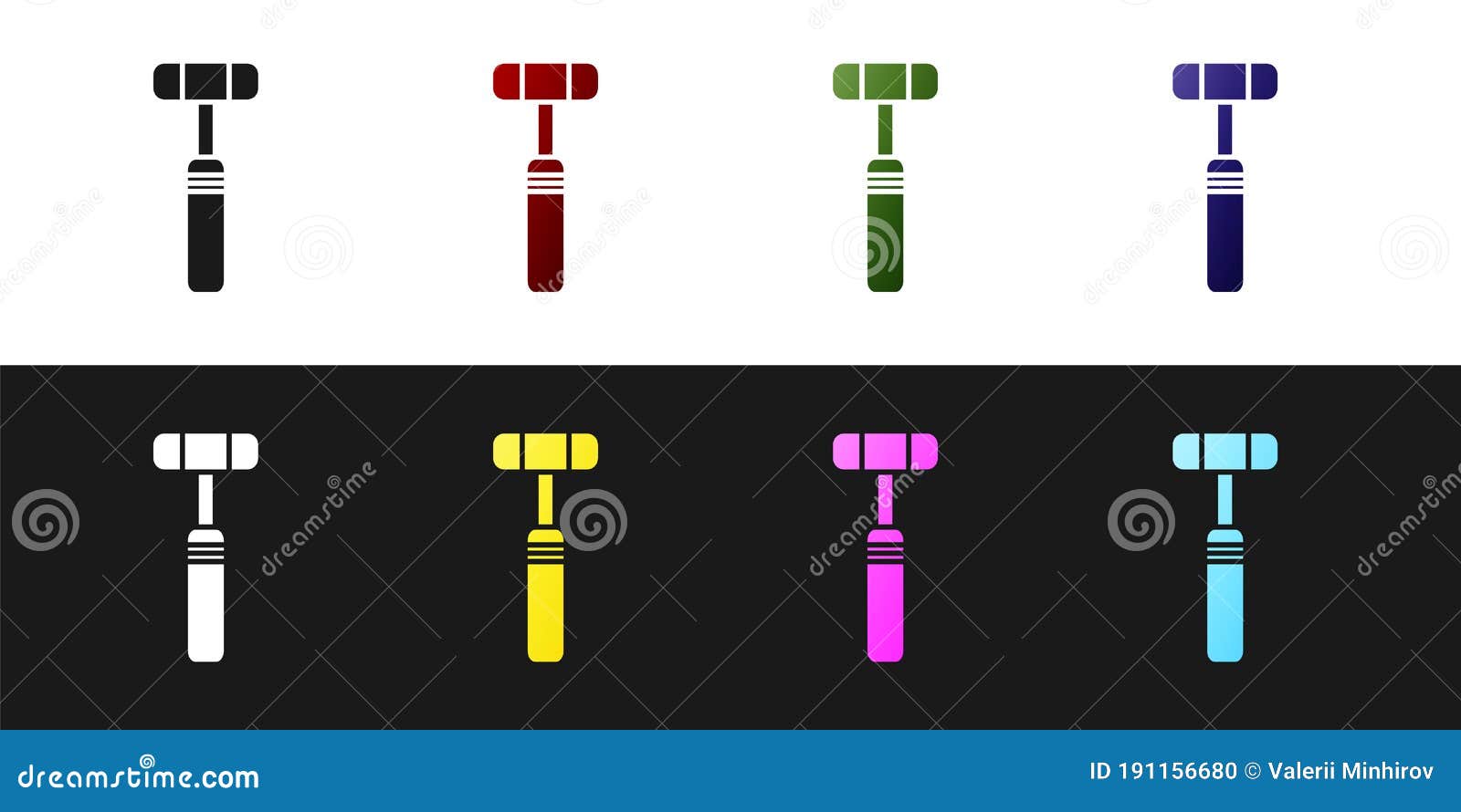 Reflex Hammer, Tendon Reflexes Neurological Physical Examination ...