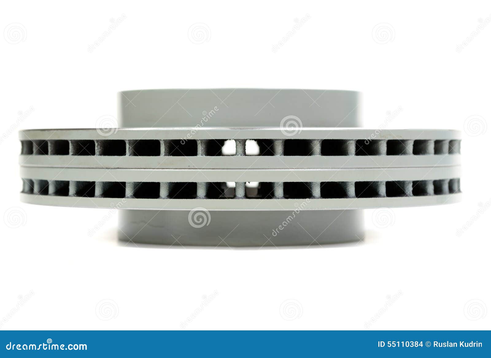 Set of New Brake Discs for the Car. Side View Stock Photo - Image of ...