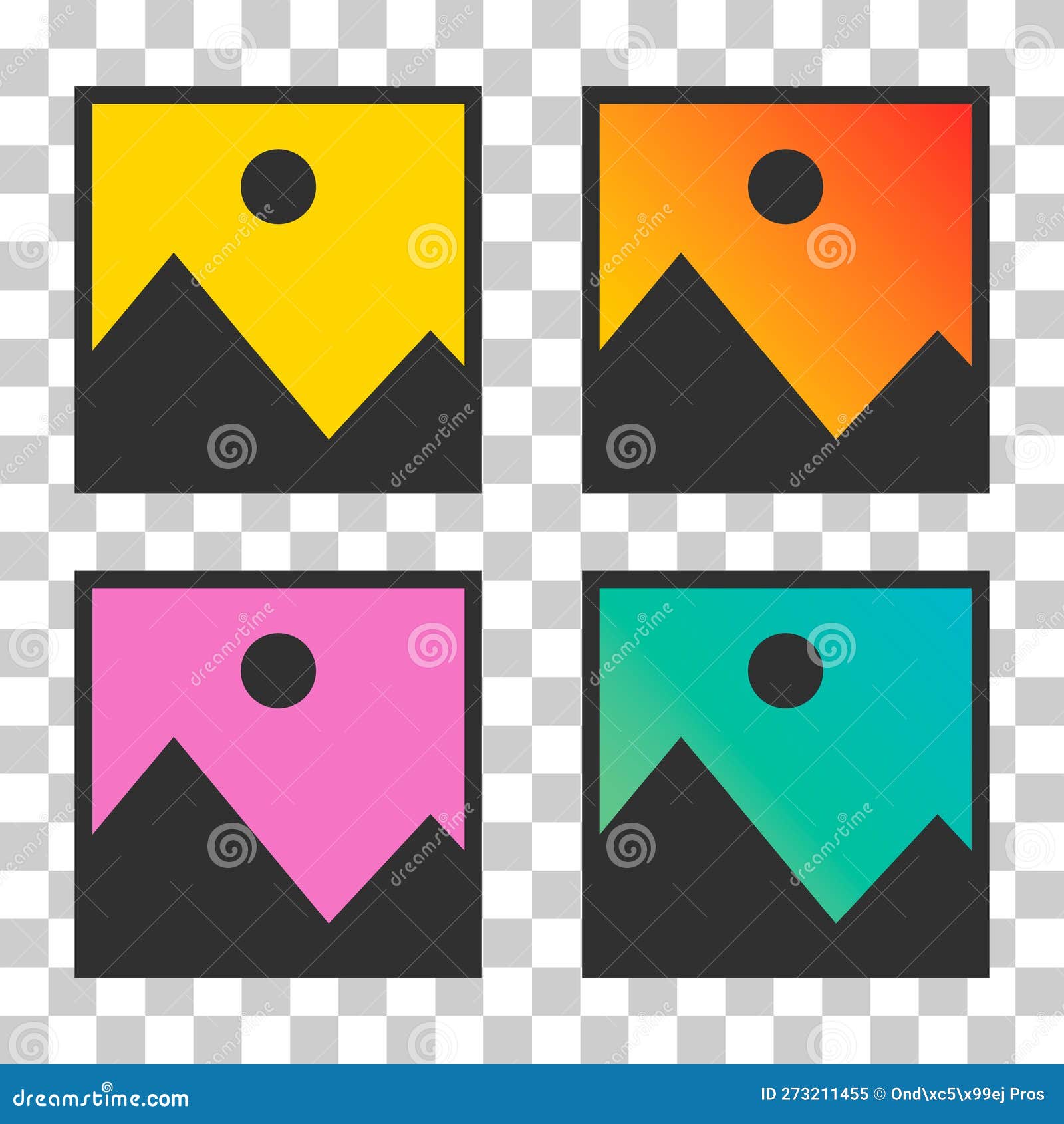 Set of No Image Vector Symbol, Missing Available Icon. No Gallery for ...