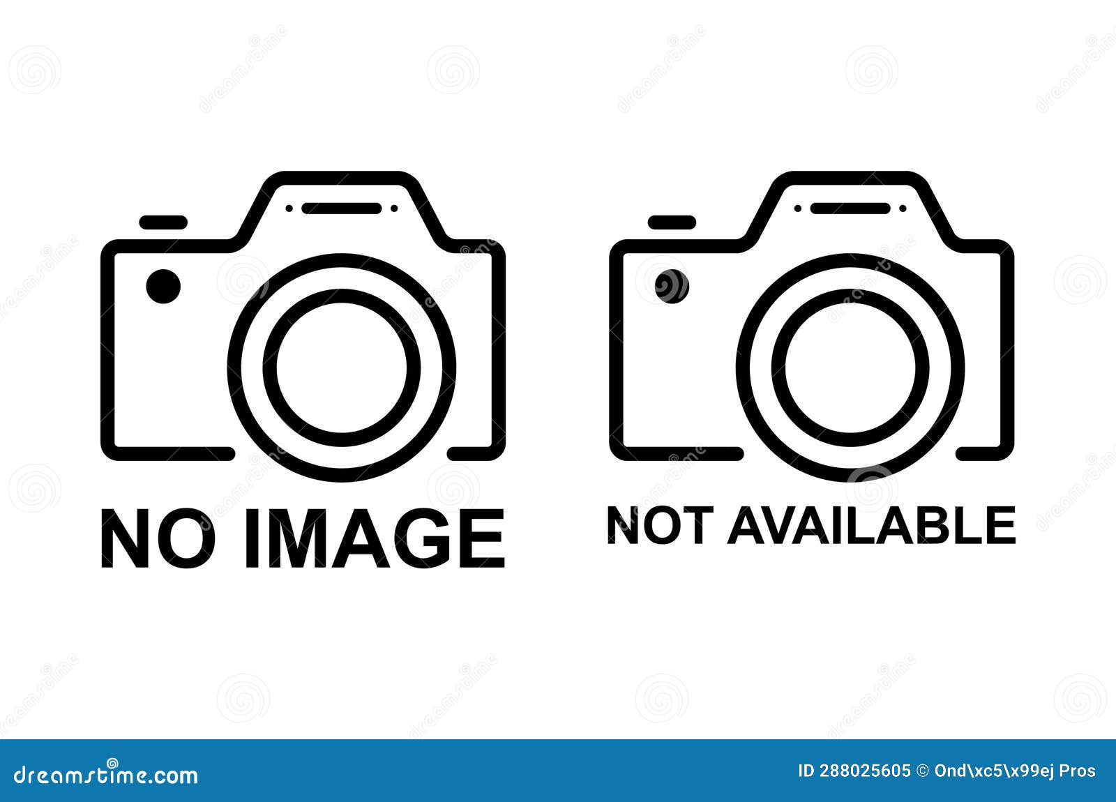 Set of No Image Vector Symbol, Missing Available Icon. No Gallery for ...