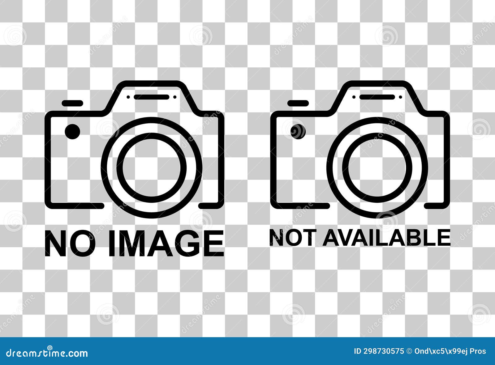 Set of No Image Vector Symbol, Missing Available Icon. No Gallery for ...