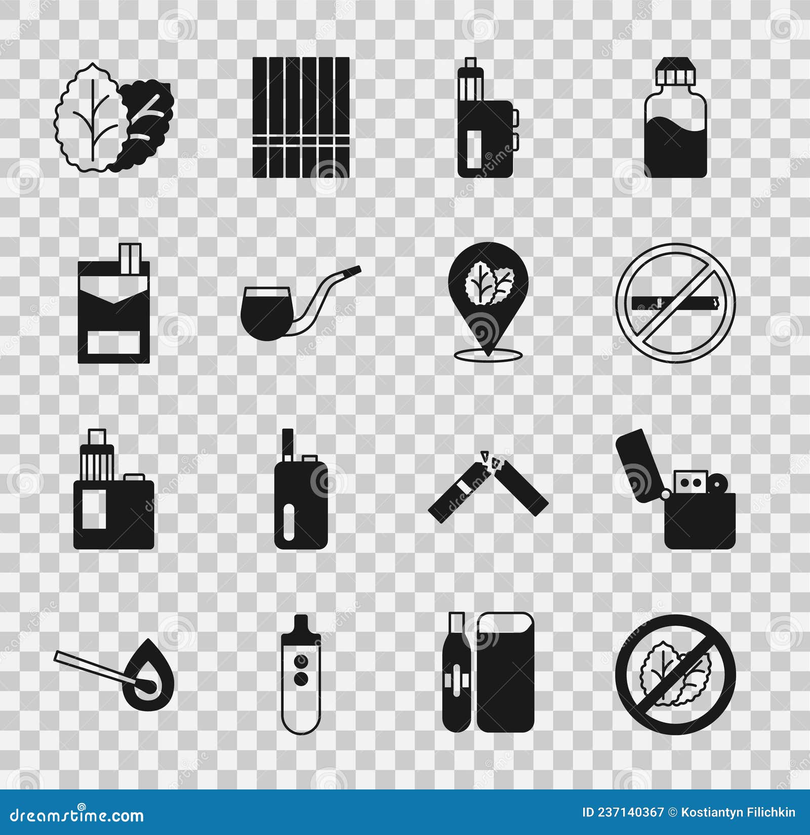 Set No Tobacco Leaf Lighter Roken Vape Mod Device Pipe Sigaretten Pack ...