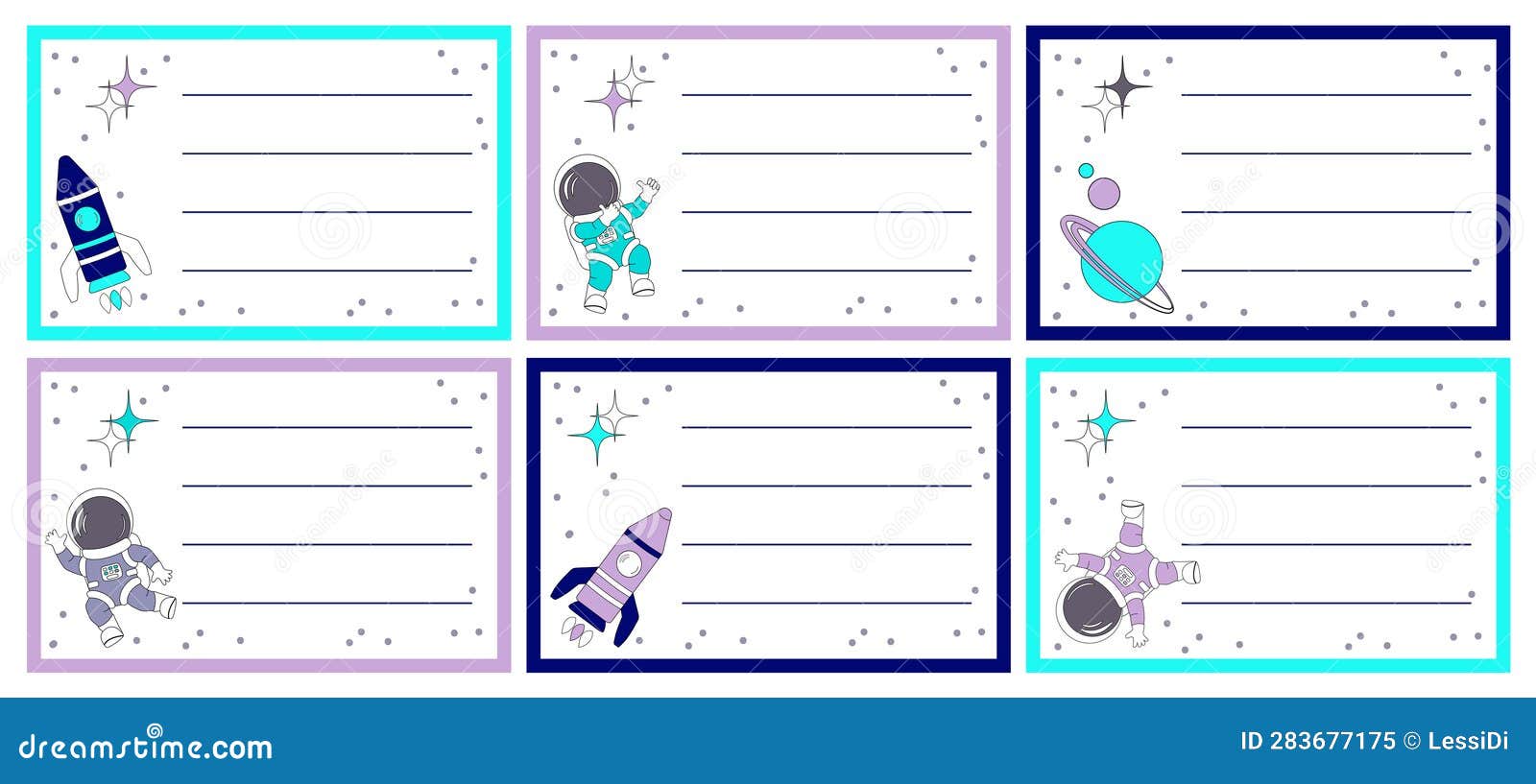 Astronauts On Planet In Deep Space, Spacemen Look At Crashed Alien ...