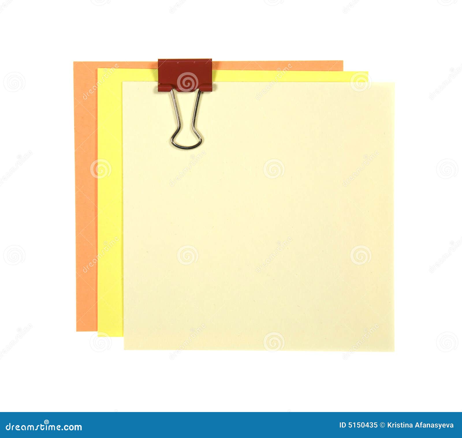 Set of Notes with Clip stock image. Image of objects, list - 5150435