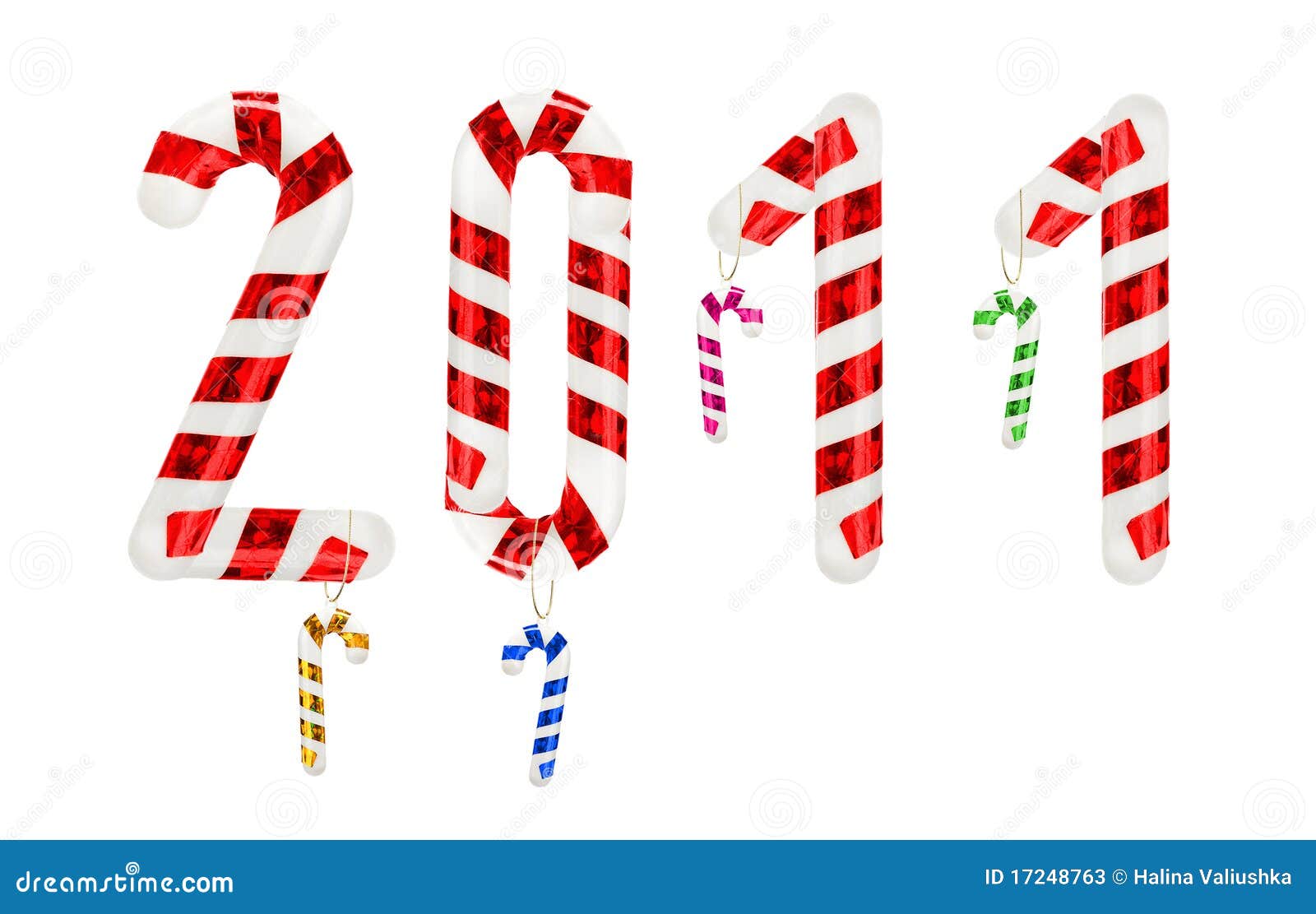 Set of Number from Candy Cane Stock Image - Image of cane, pattern ...