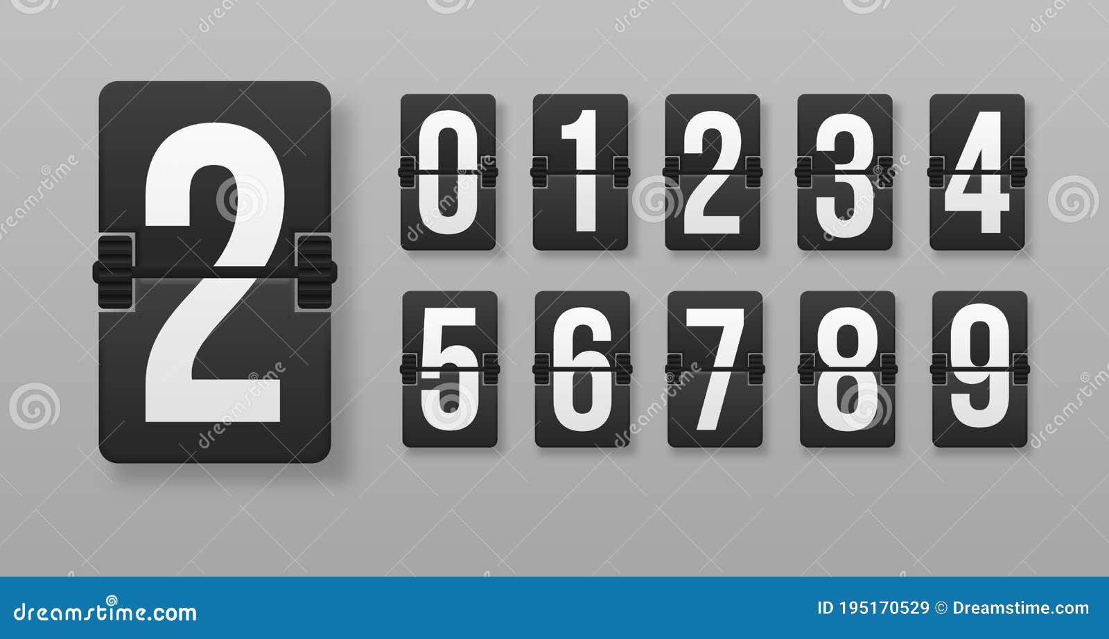 Numbers Mechanical Scoreboard. Stock Vector - Illustration of dashboard ... Numbers Mechanical Scoreboard. Stock Vector - Illustration of dashboard ...