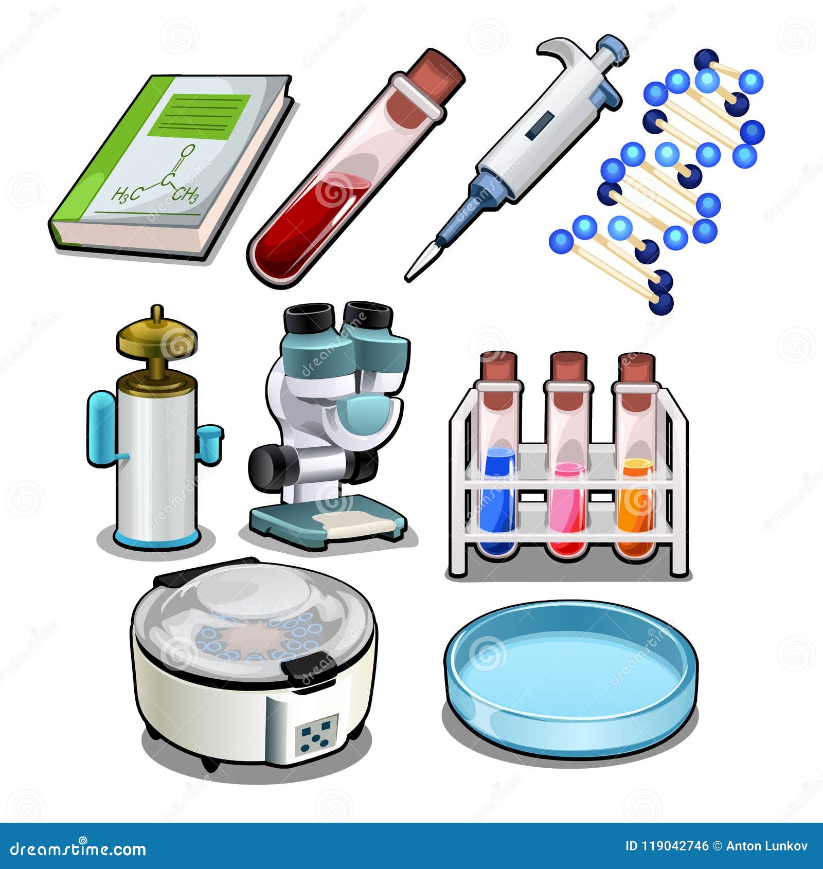 The Set of Objects on the Subject of the Chemical Laboratory Isolated ...