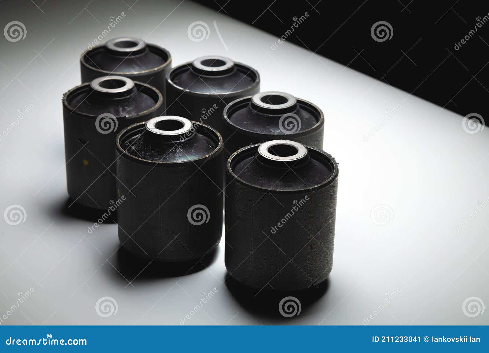 A Set of Off-road New Car Suspension Silent Blocks Stock Image - Image ...