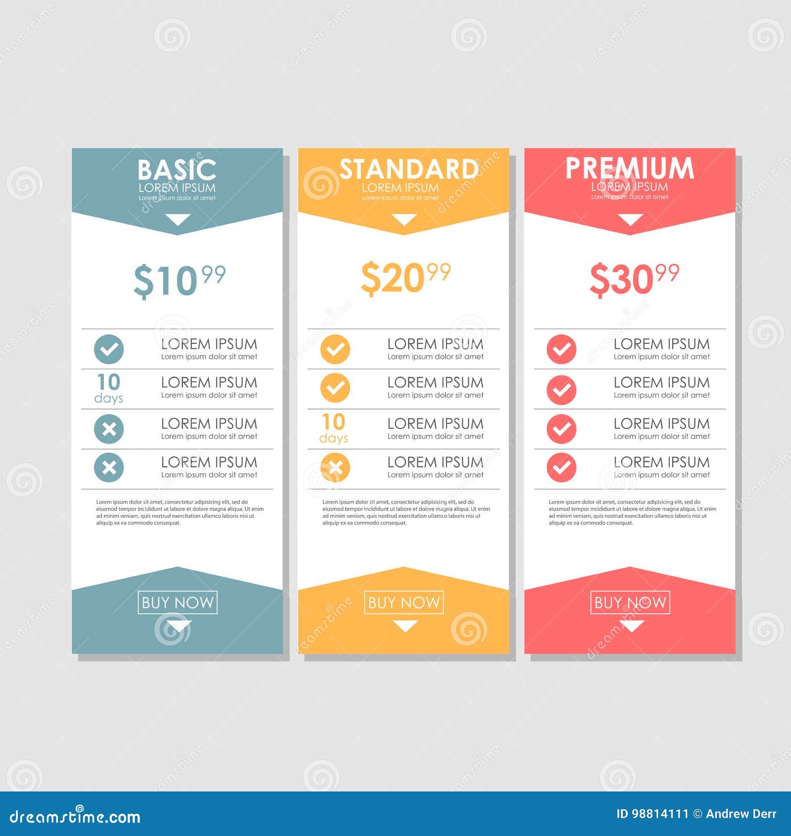Set Offer Tariffs. Ui Ux Vector Banner for Web App. Set Pricing Table ... Set Offer Tariffs. Ui Ux Vector Banner for Web App. Set Pricing Table ...