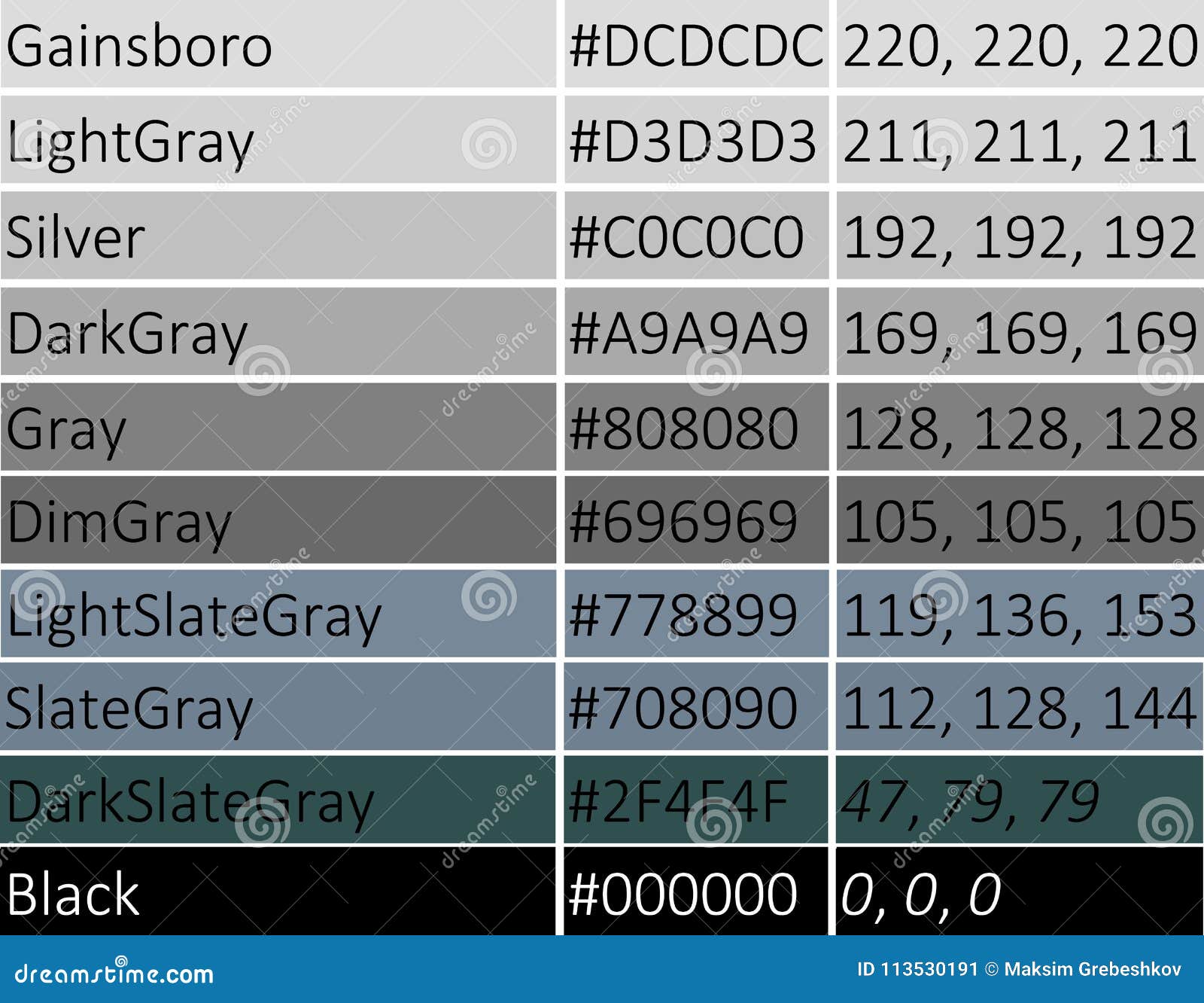 Shade of Gray Vector Illustration Stock Vector - Illustration of ...