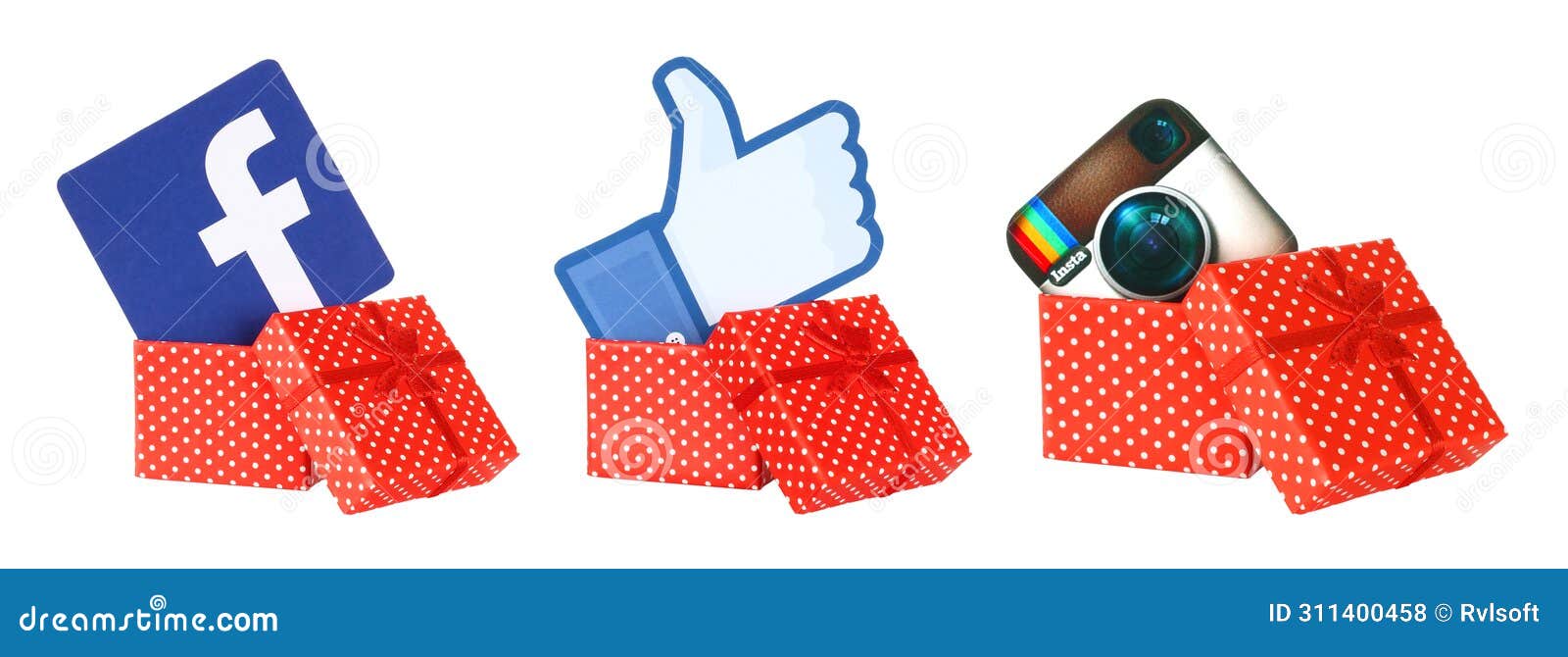 Instagram Paper Logo Lies With Envelope Full Of Dollar Bills And ...