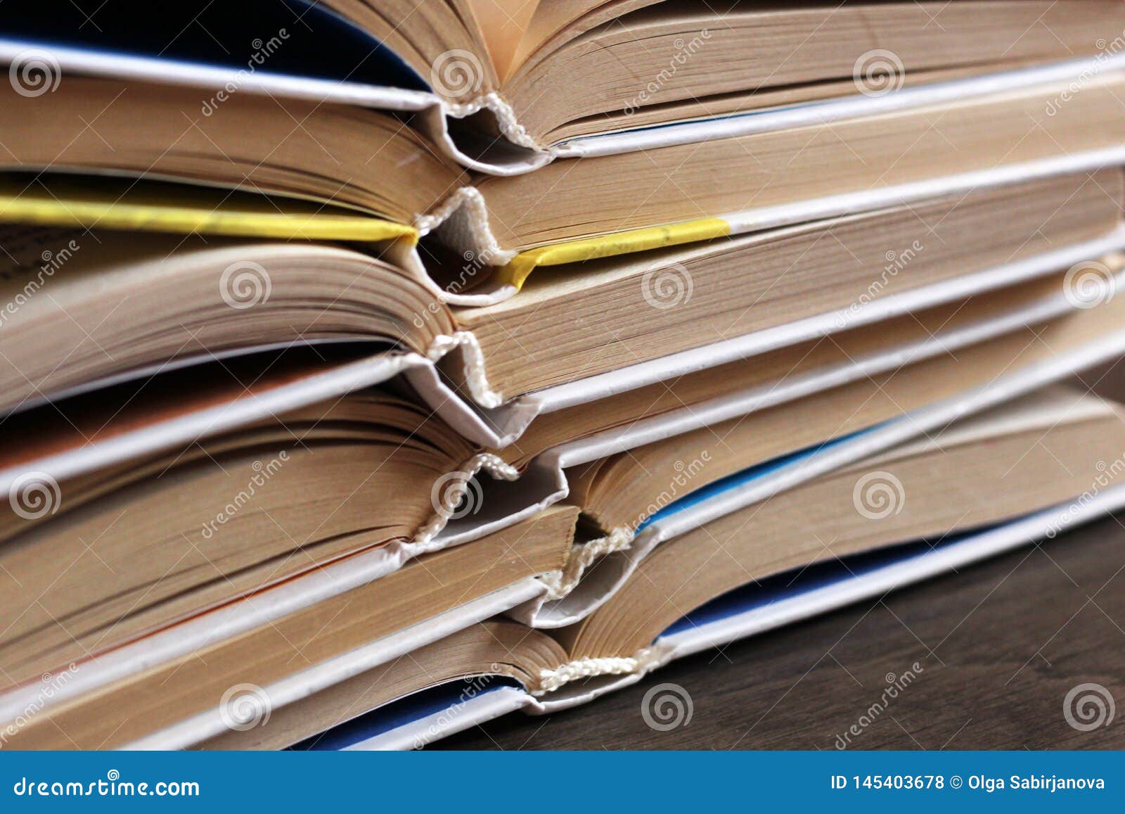 Set of old paper books stock photo. Image of hardcover - 145403678