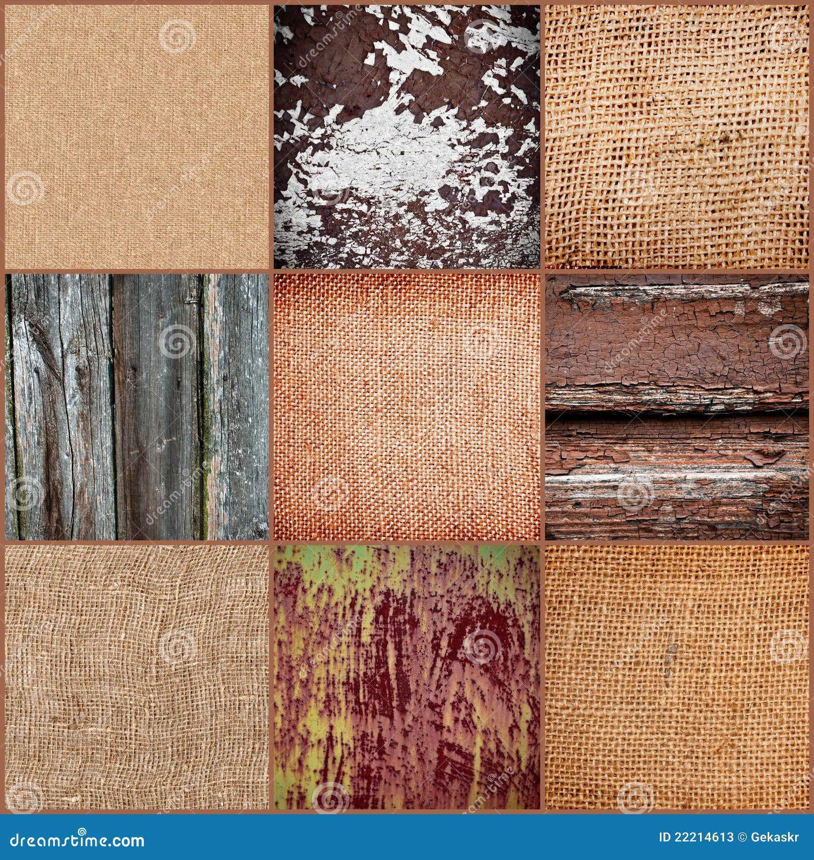 Set of old textures stock image. Image of plank, element - 22214613