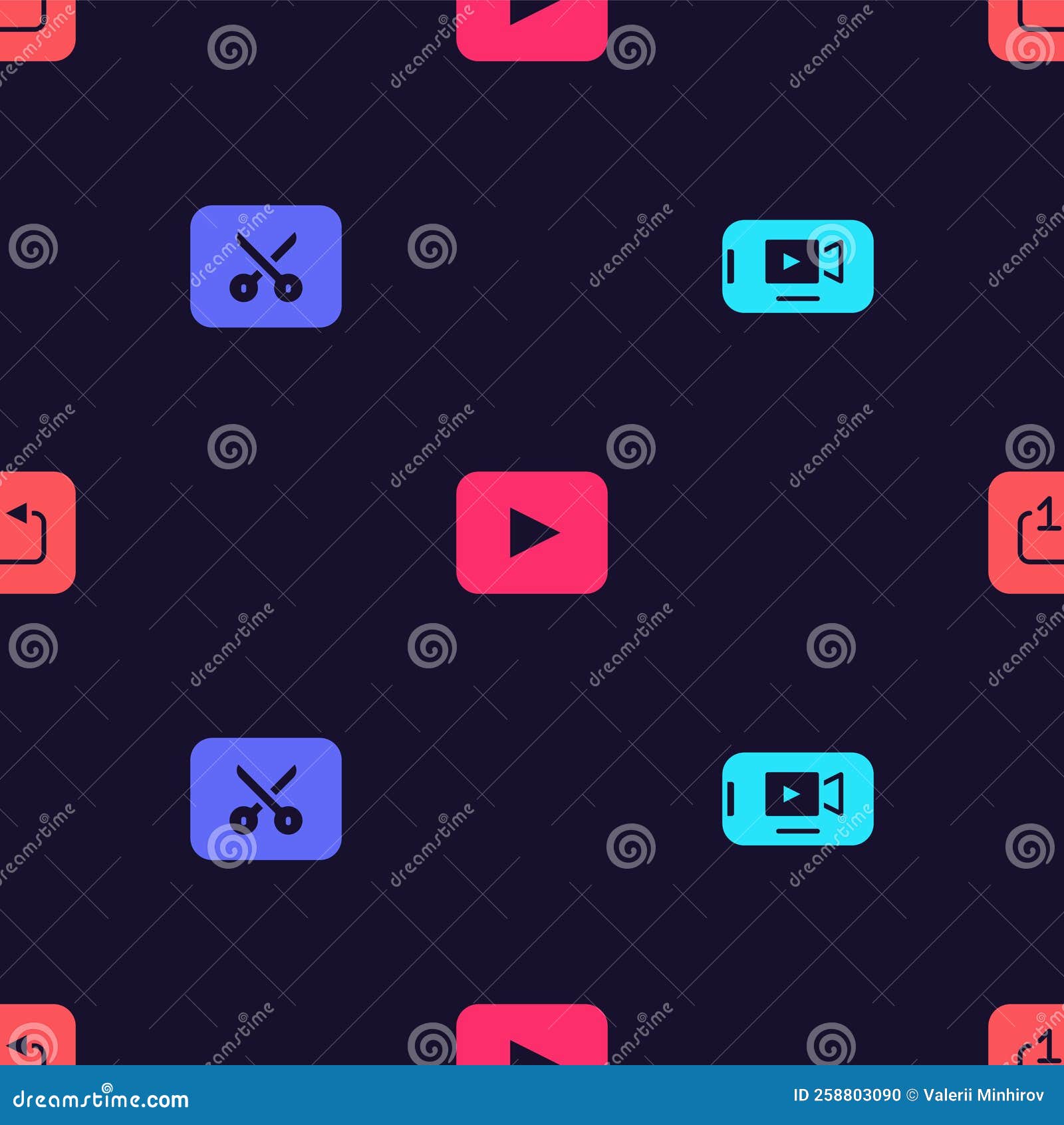 Set Online Play Video, Music or Editing, Play Button and Repeat Track ...