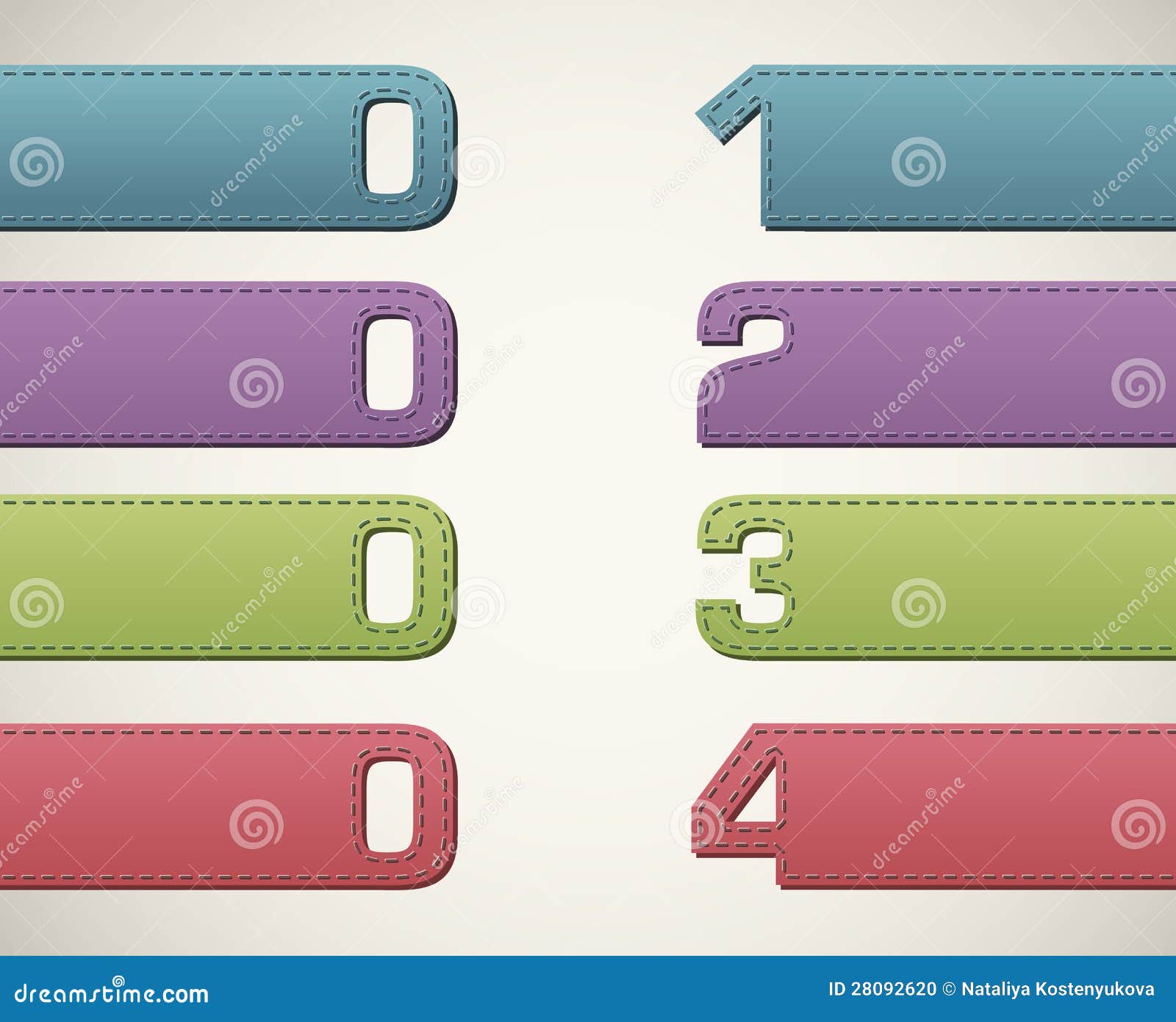 Set of options stock vector. Illustration of icon, graphic - 28092620