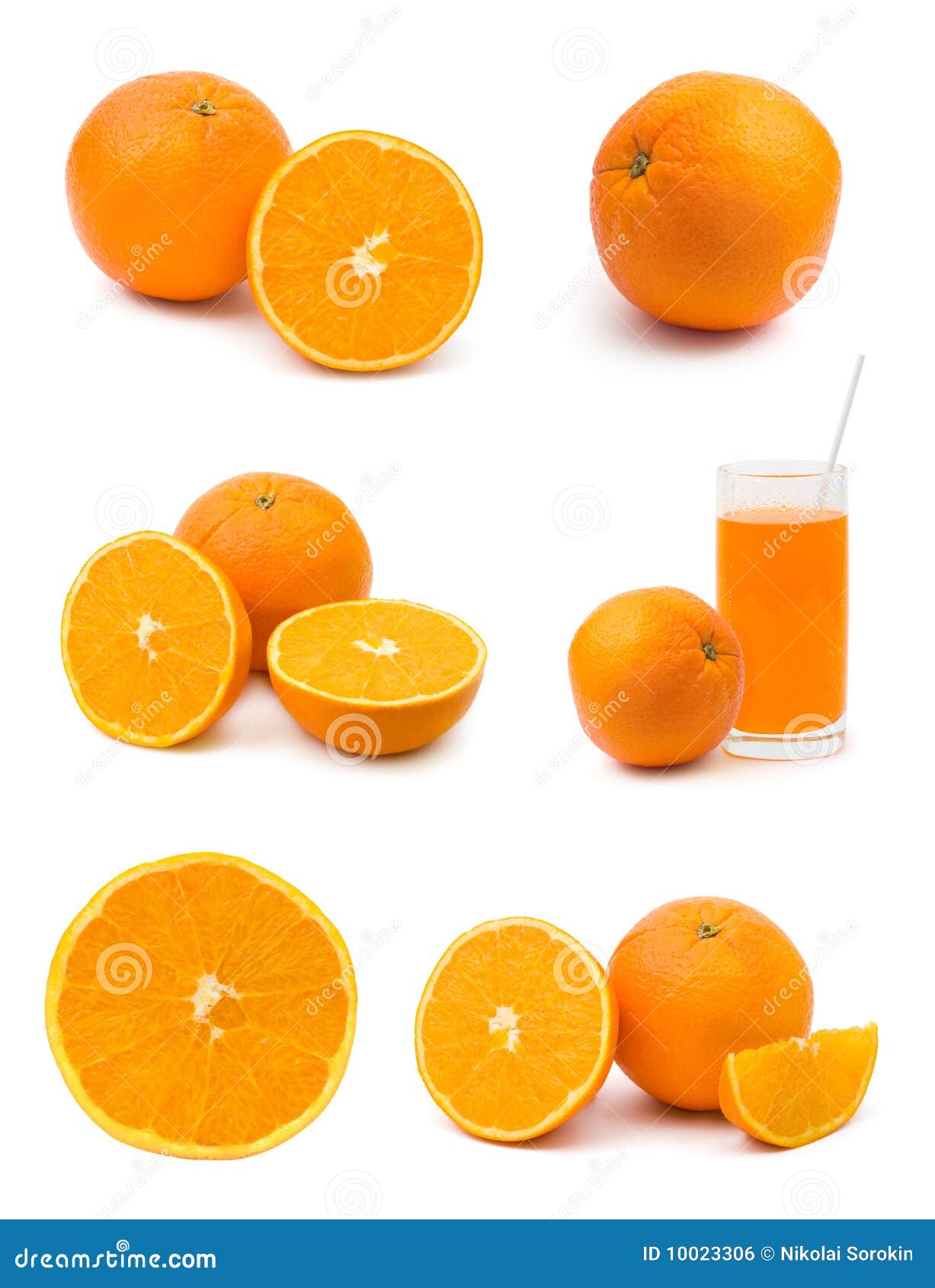 Set of orange fruits stock photo. Image of cross, glass - 10023306