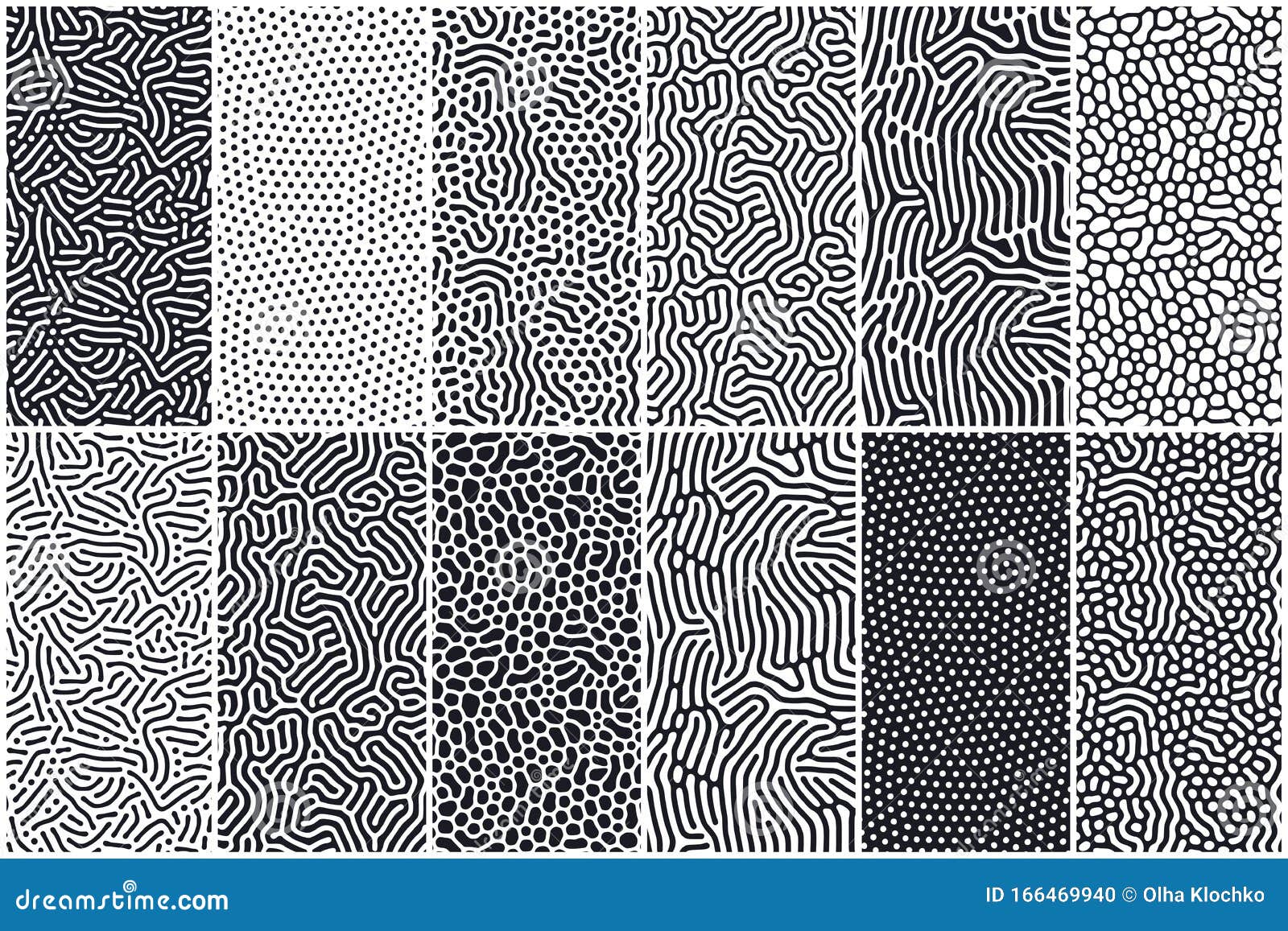 Diffusion Reaction Vector Seamless Pattern | CartoonDealer.com #80562583