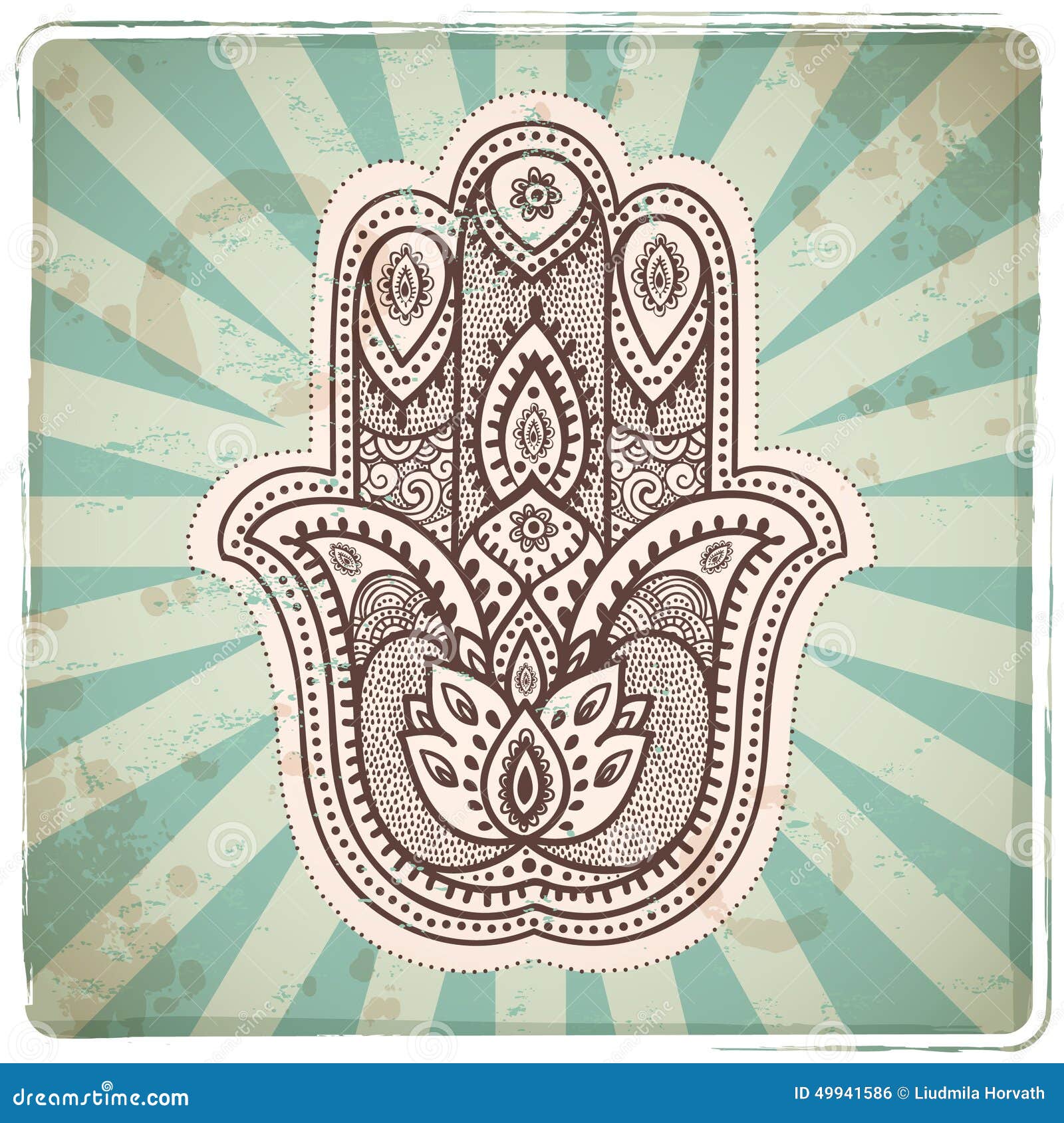 Set of Ornamental Indian Symbols Stock Vector - Illustration of india ...