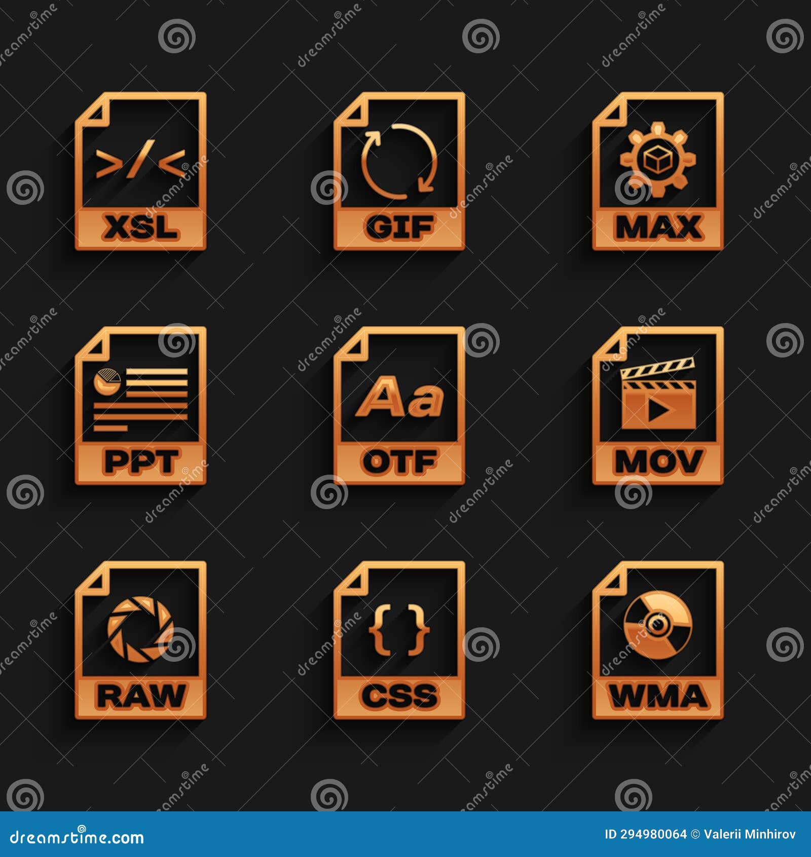Set Otf File Document Css Wma Mov Raw Y Ppt Icono. Vector Stock de ... Set Otf File Document Css Wma Mov Raw Y Ppt Icono. Vector Stock de ...