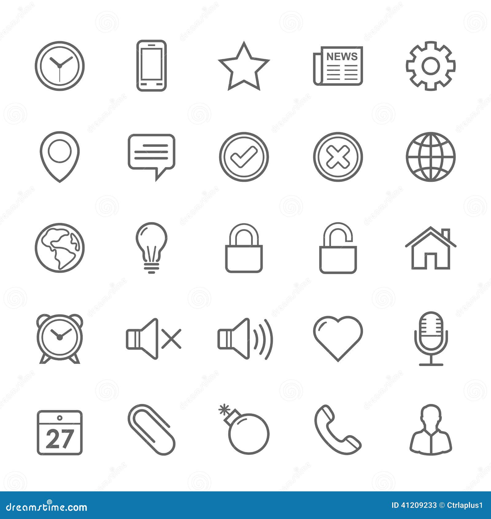 General Icon Vector From Military Collection. Thin Line General Outline ...