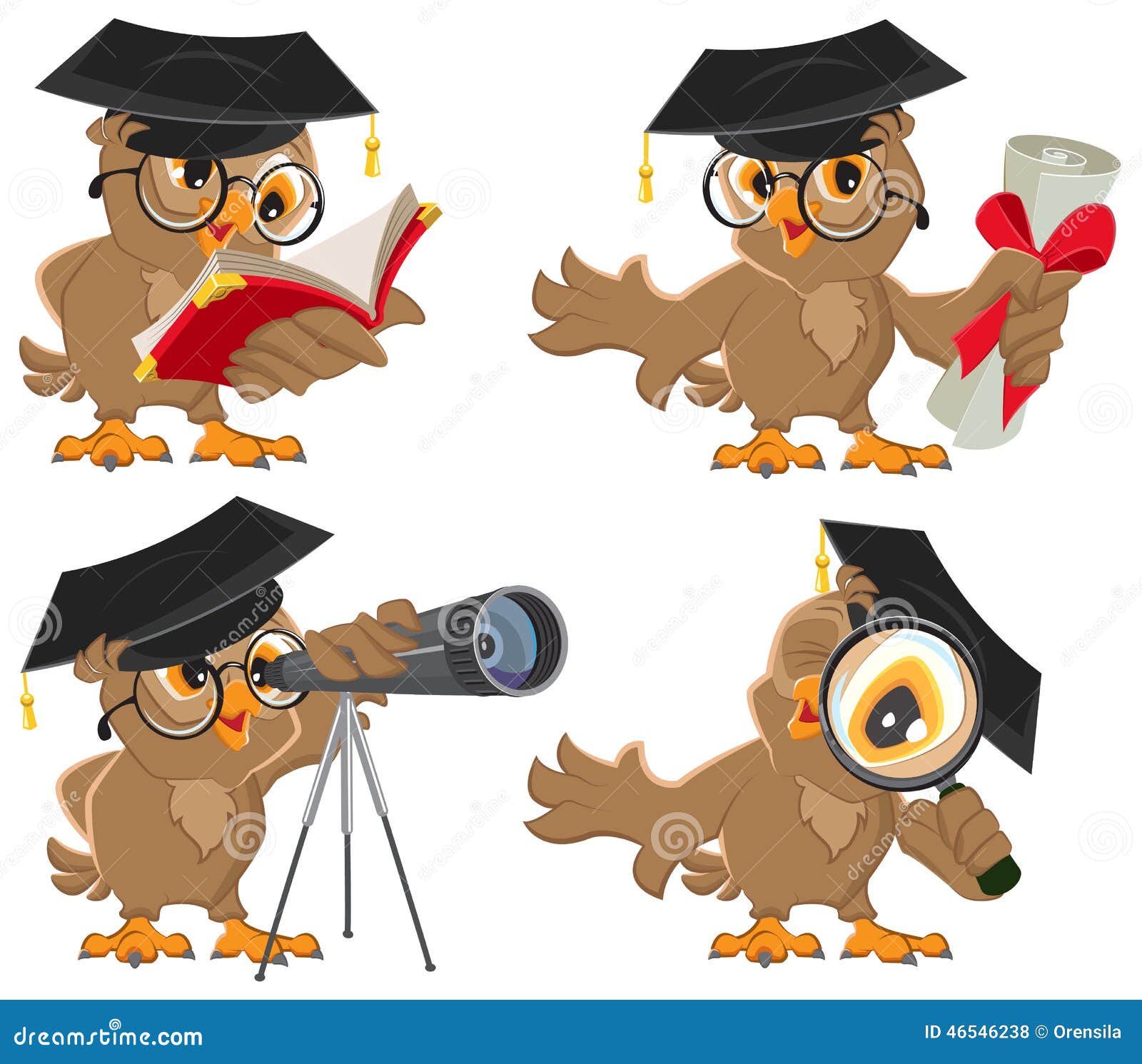 Professor Detective Cartoon Vector | CartoonDealer.com #36773175