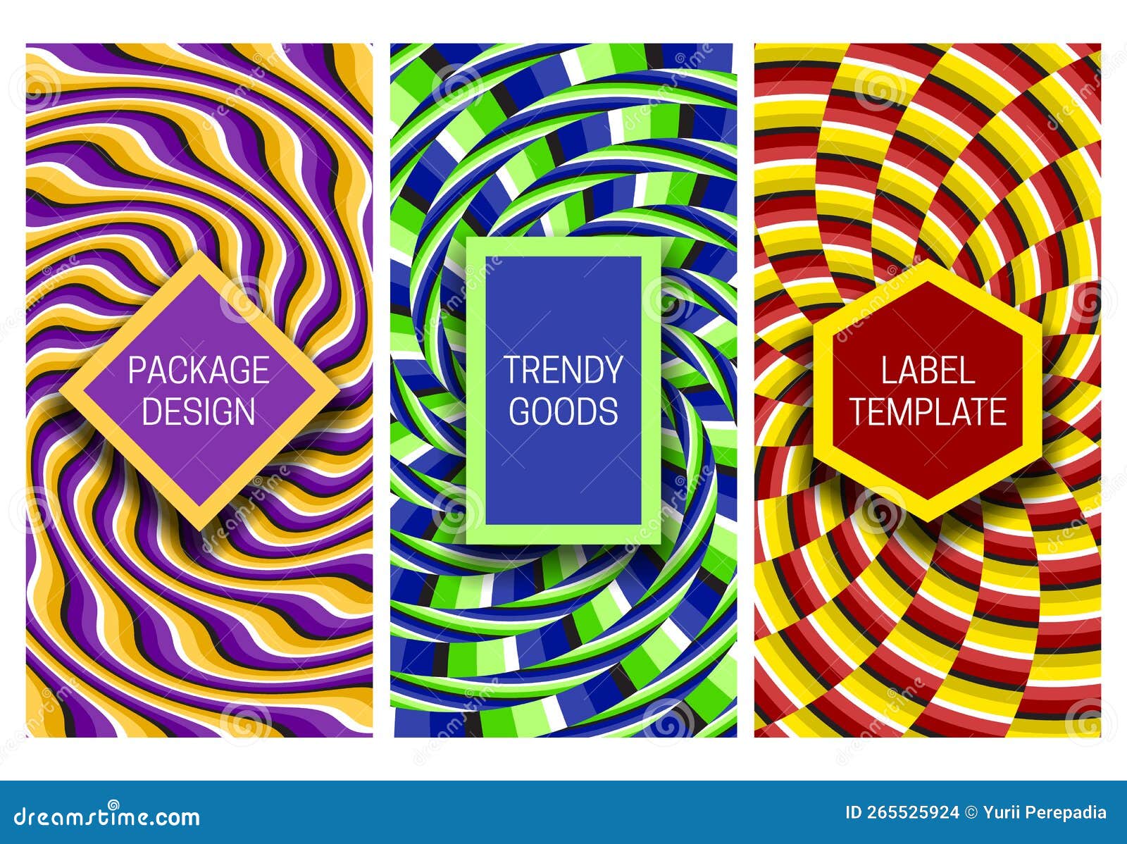 Sliding Hexagonal Box Die Cut Template Design Vector Illustration ...