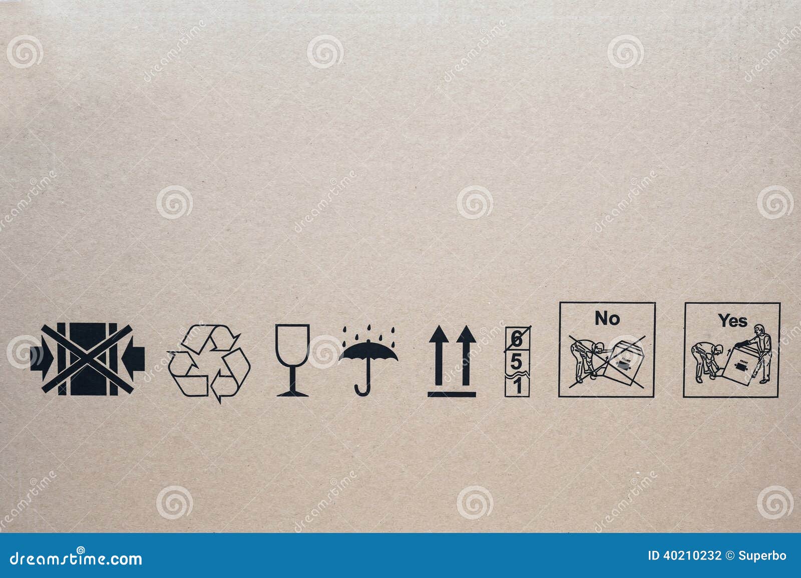 Set Of Packing Symbols Royalty-Free Stock Image | CartoonDealer.com ...