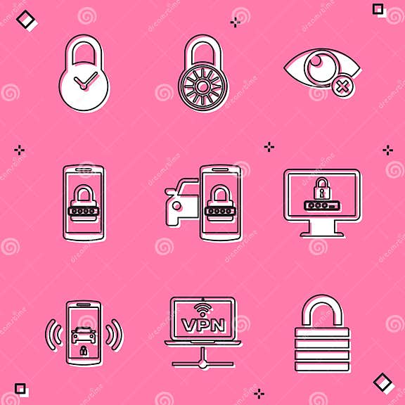 Set Padlock with Clock, Safe Combination Wheel, Invisible or Hide ... Set Padlock with Clock, Safe Combination Wheel, Invisible or Hide ...