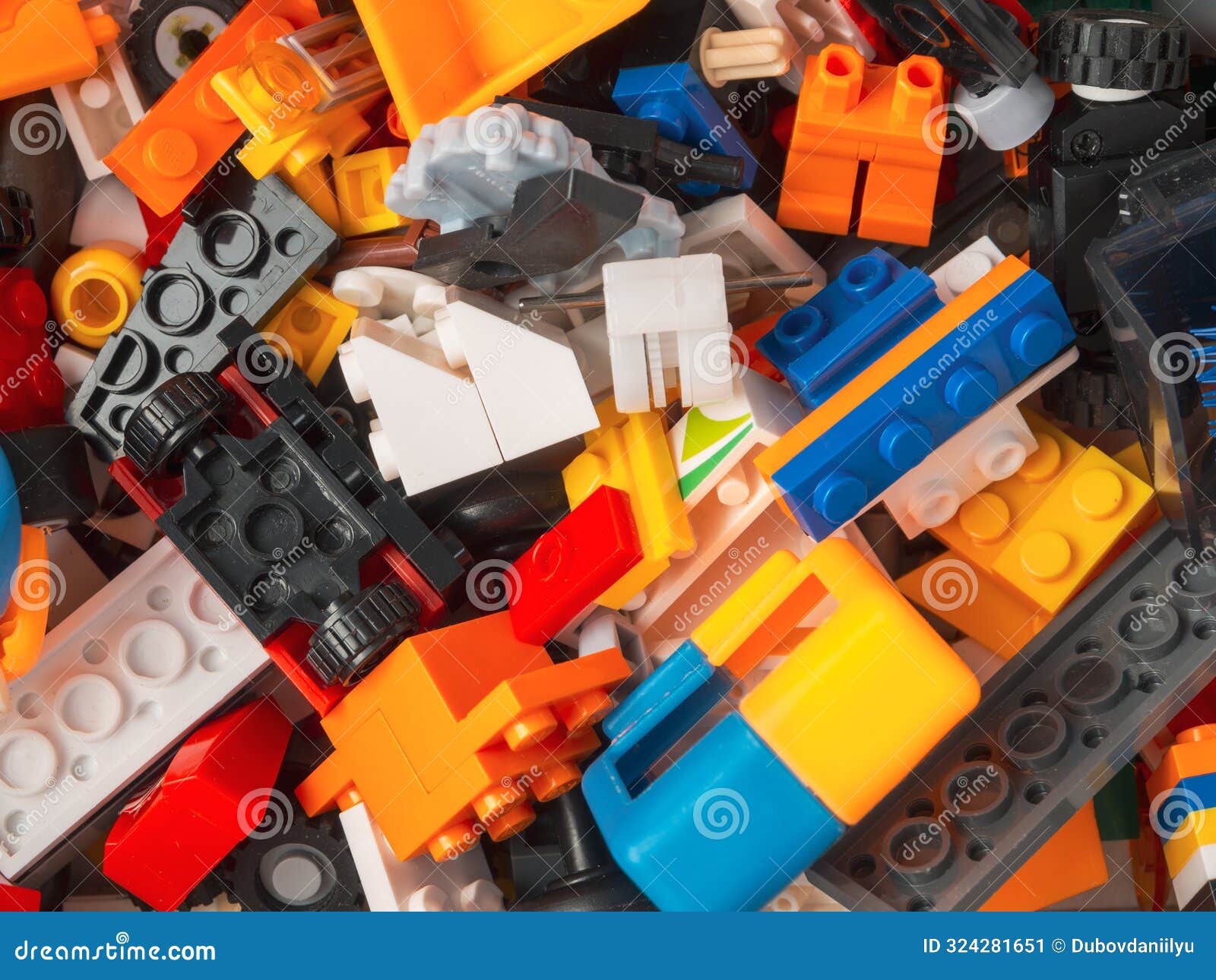 A Set of Parts for Constructor Blocks for Assembling Models, a Children ...