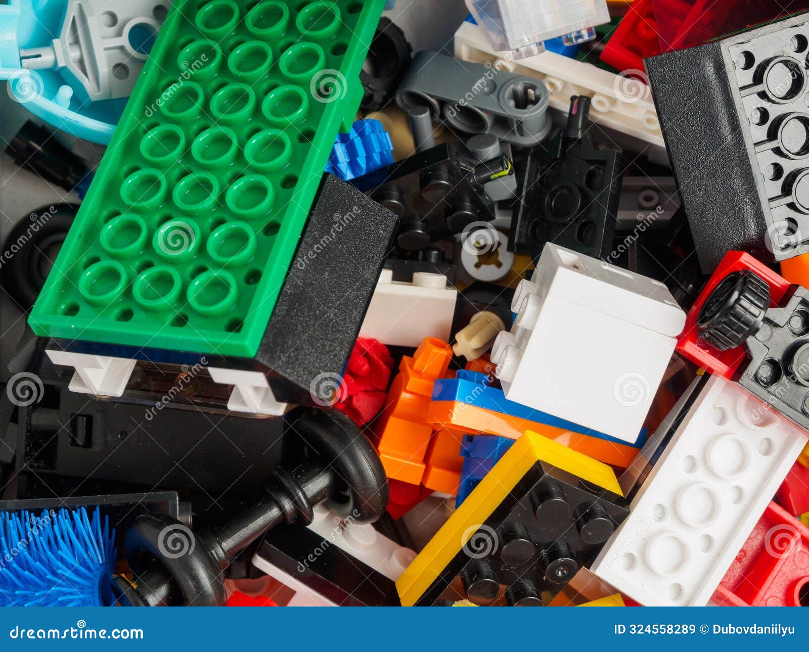 A Set of Parts for Constructor Blocks for Assembling Models, a Children ...