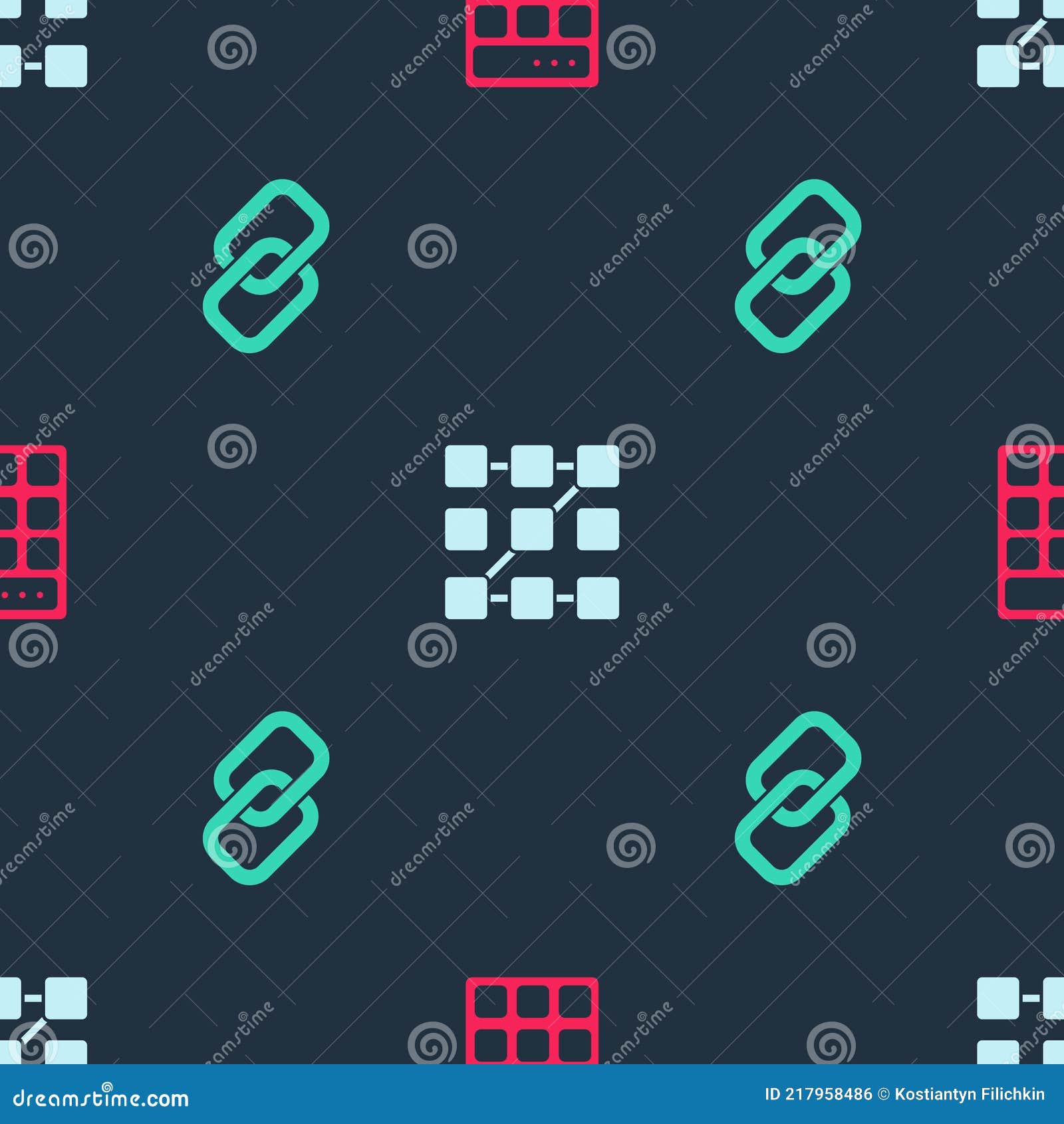 Set Password Protection, Graphic Password and Chain Link on Seamless ...