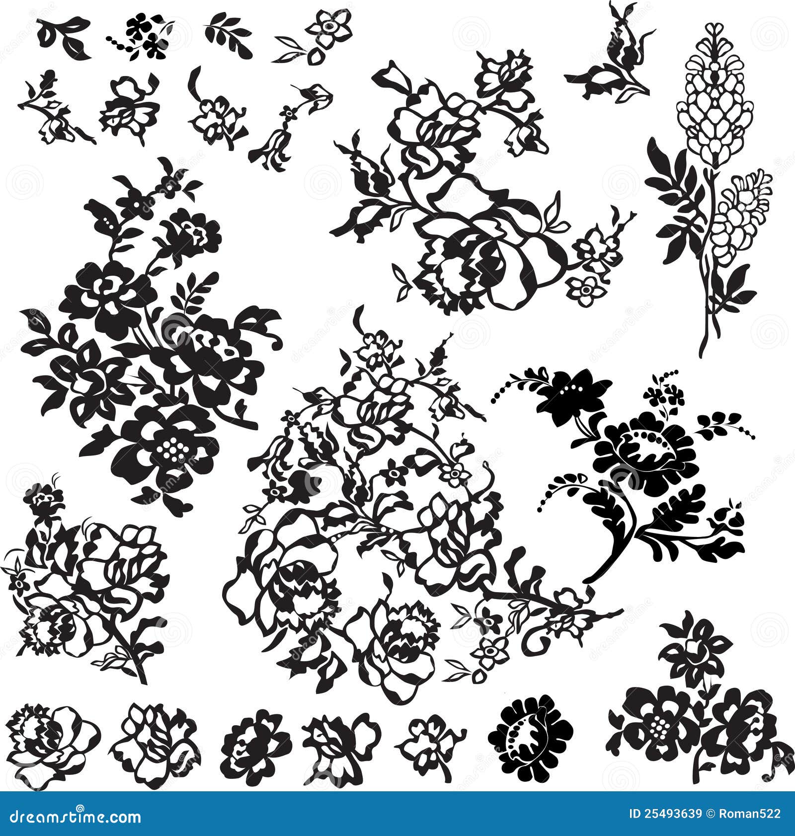 Set of patterns for design stock vector. Illustration of texture - 25493639