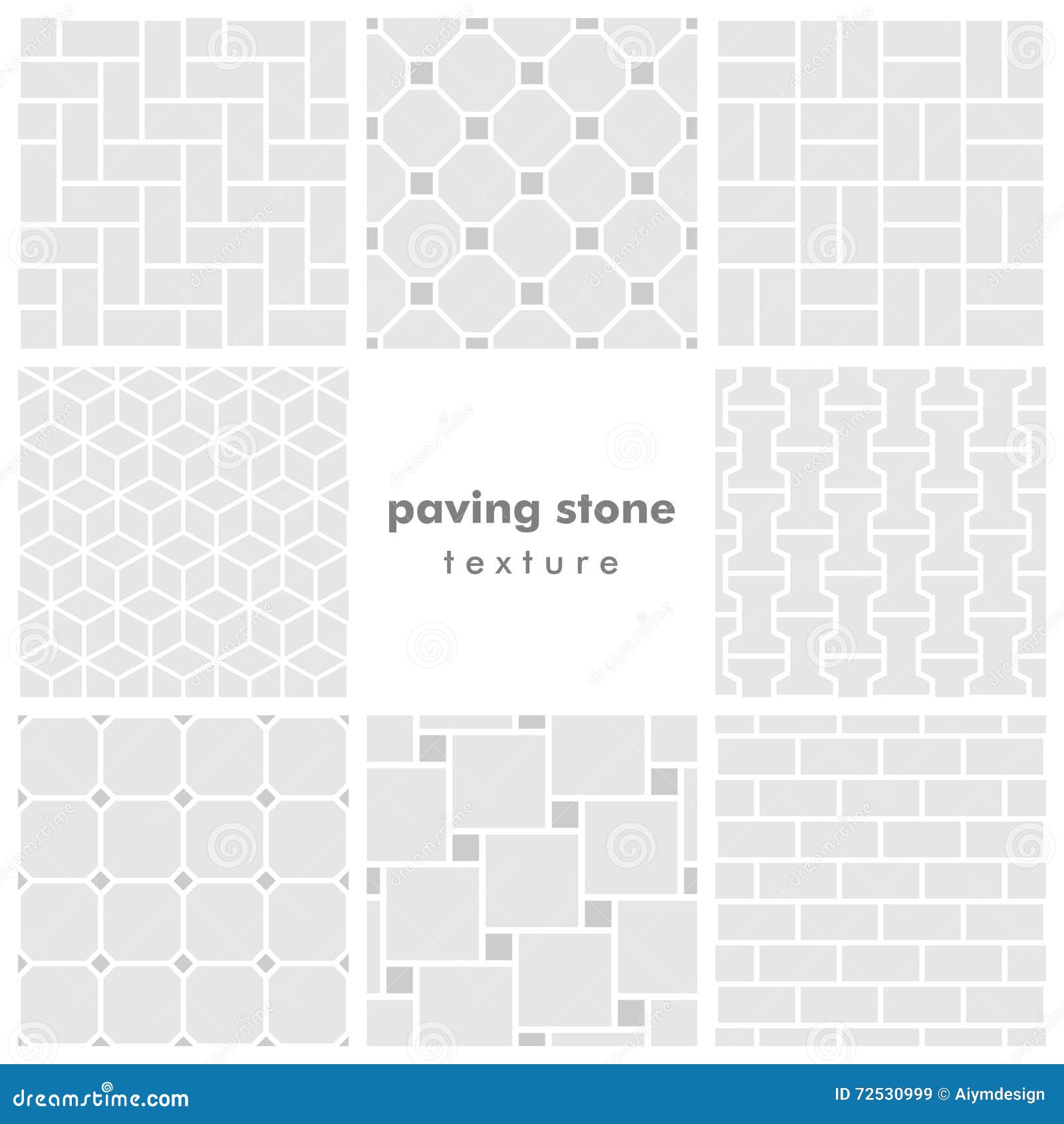 Paving Stone Pattern. Brick Paver Walkway, Rock Stones Slab And Street ...