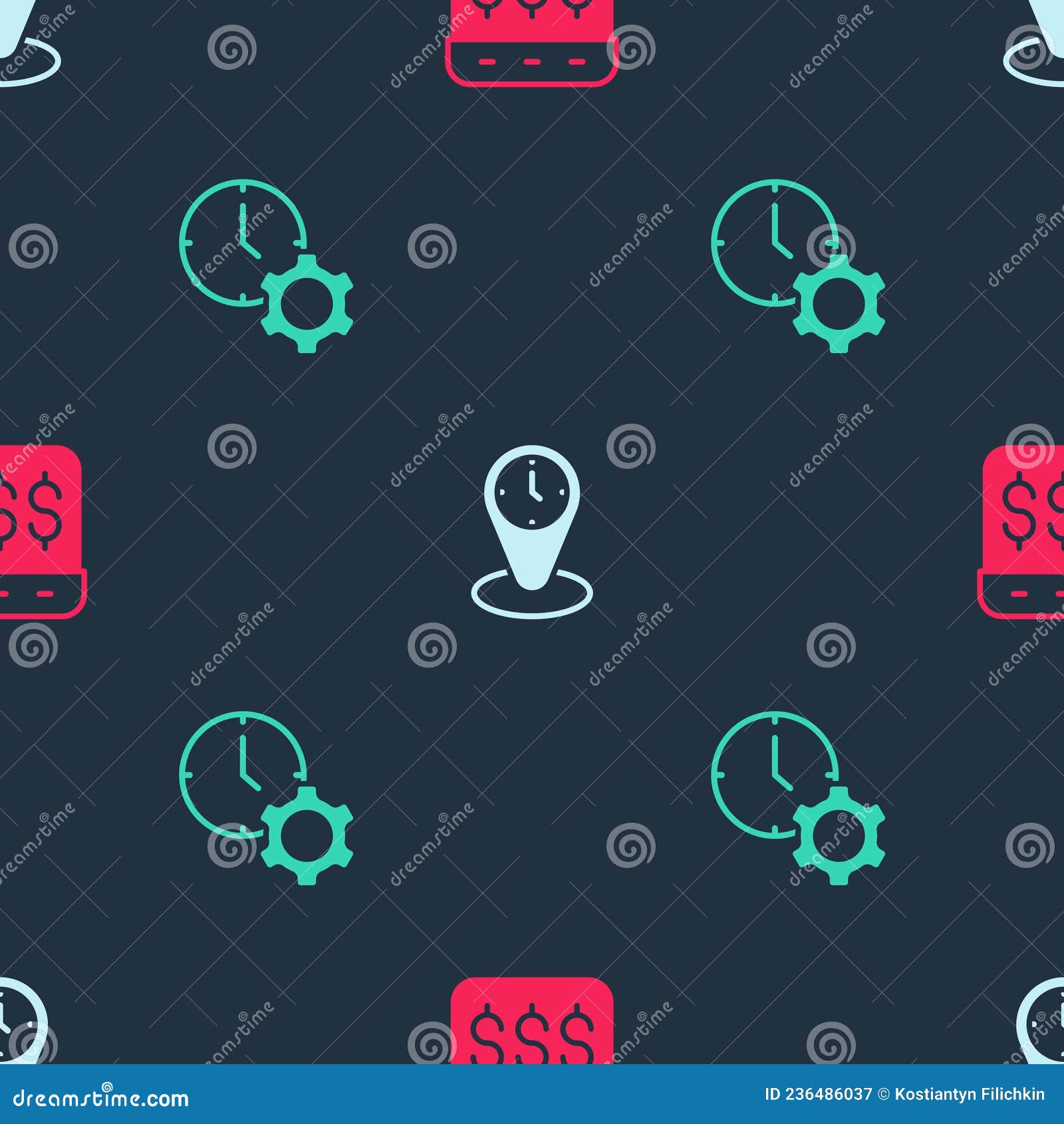 Set Payday, Calendar with Dollar, Time Zone Clocks and Management on ...