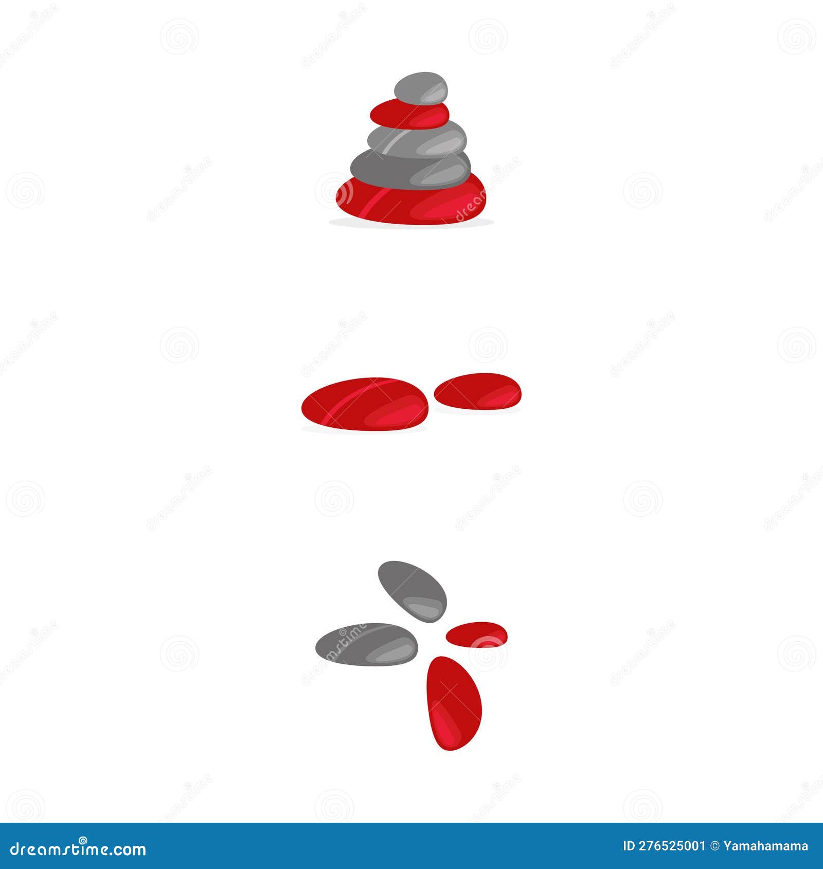 Pebbles stock vector. Illustration of graphic, icon - 276525001