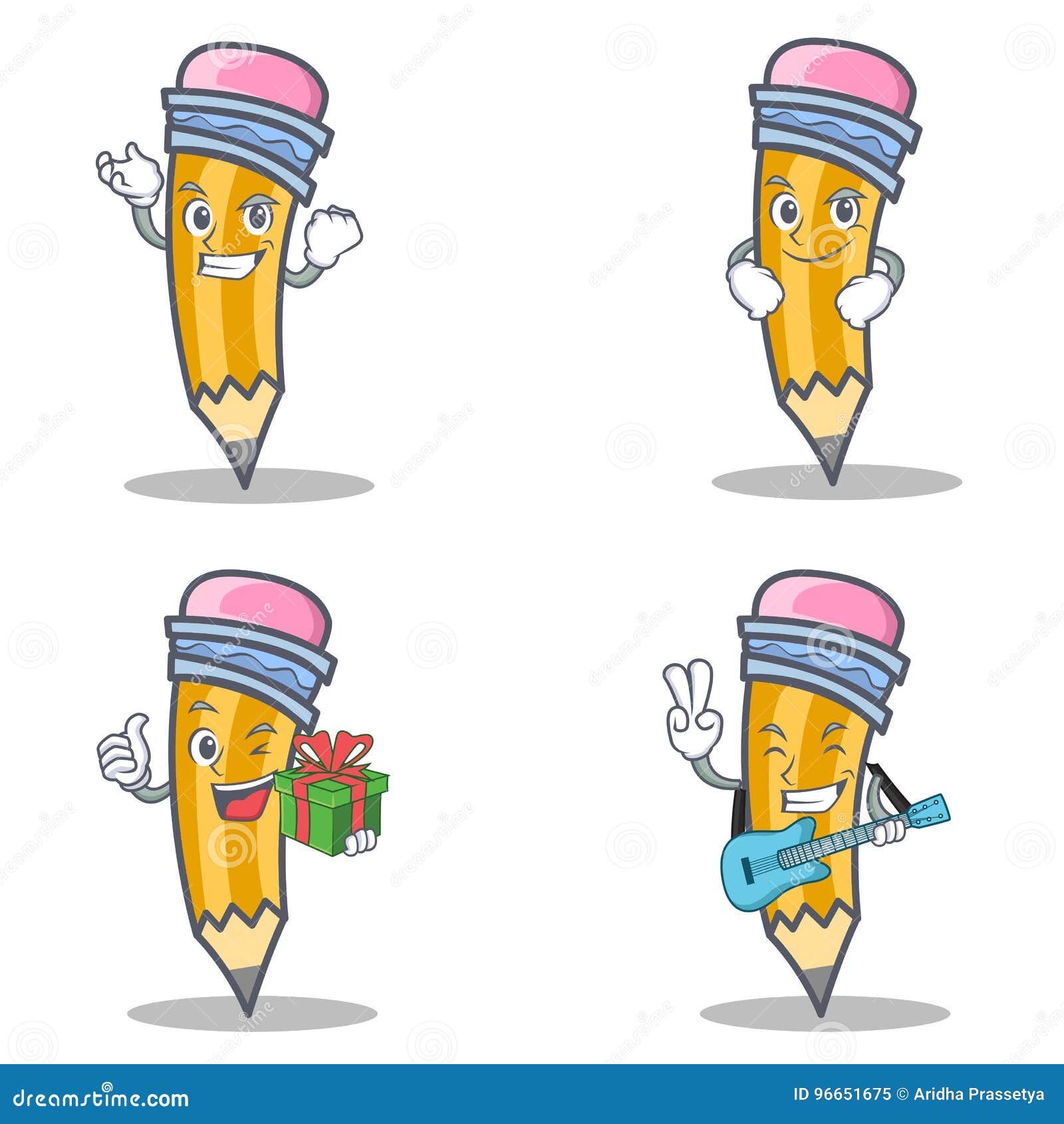 Smirking School Bus Character Cartoon Vector Illustration ...