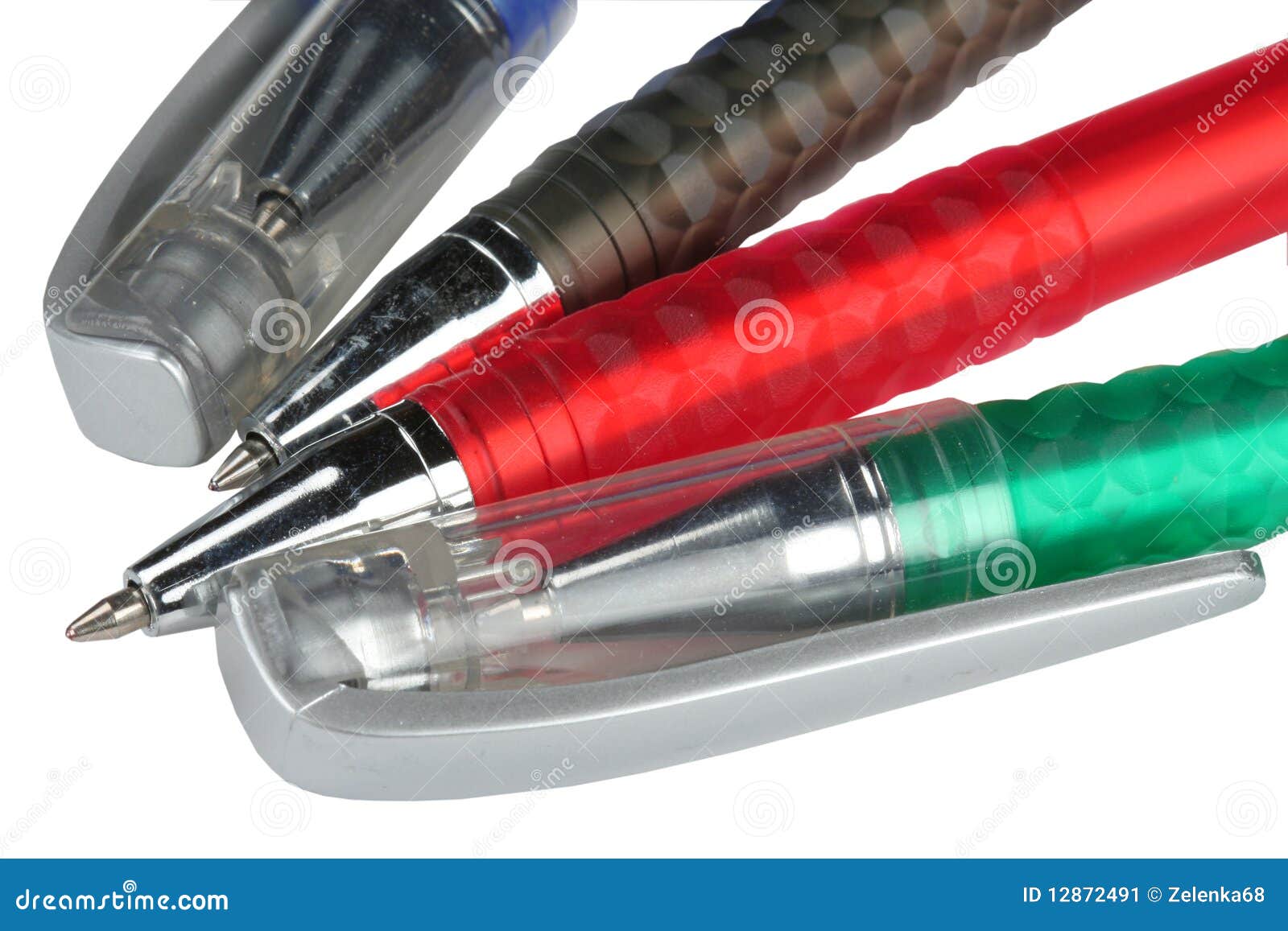 Set of Pencils for a Writing Stock Image - Image of plastic, office ...