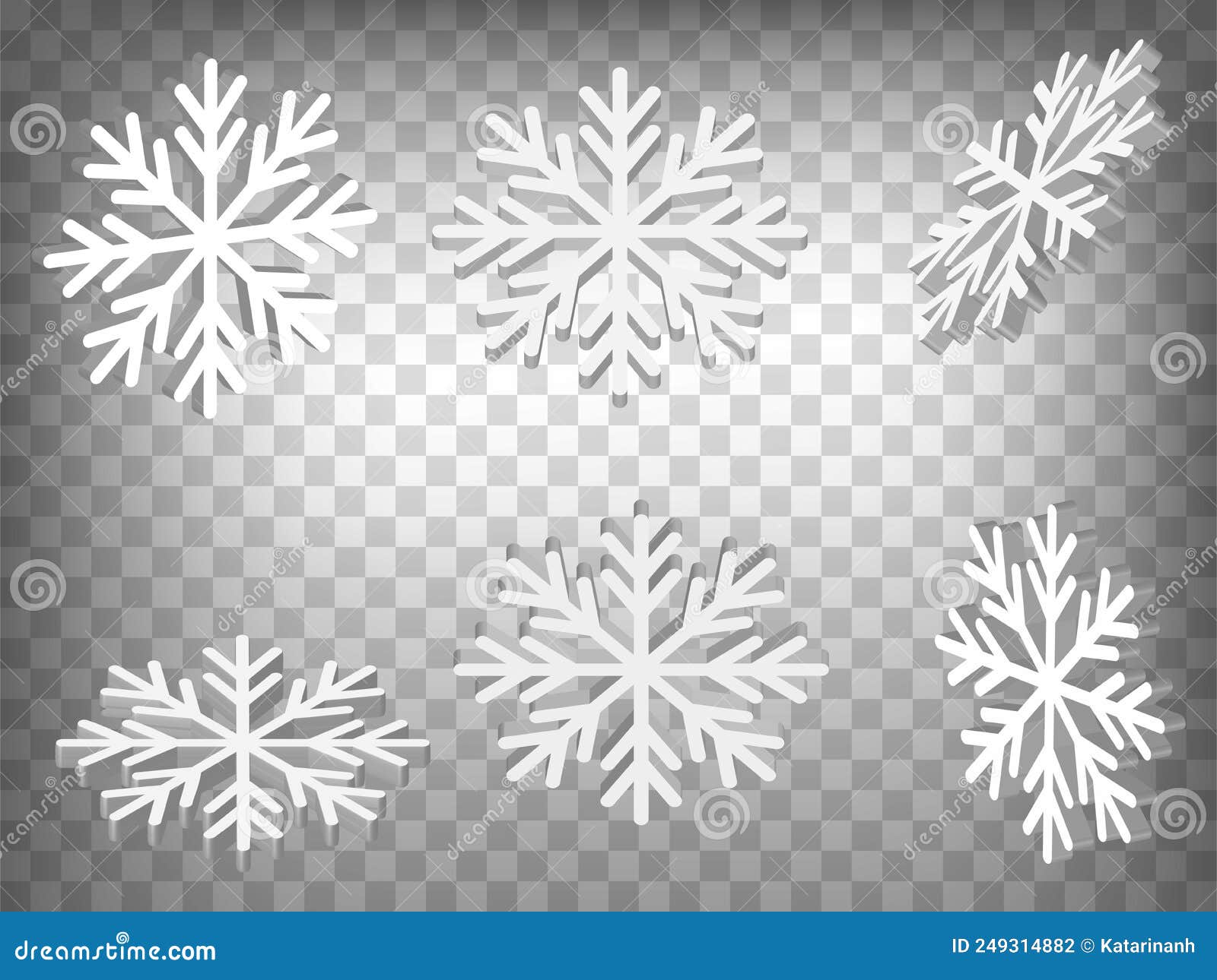 Set Of Perspective Projections 3d Hourglass Model Icons On Transparent ...