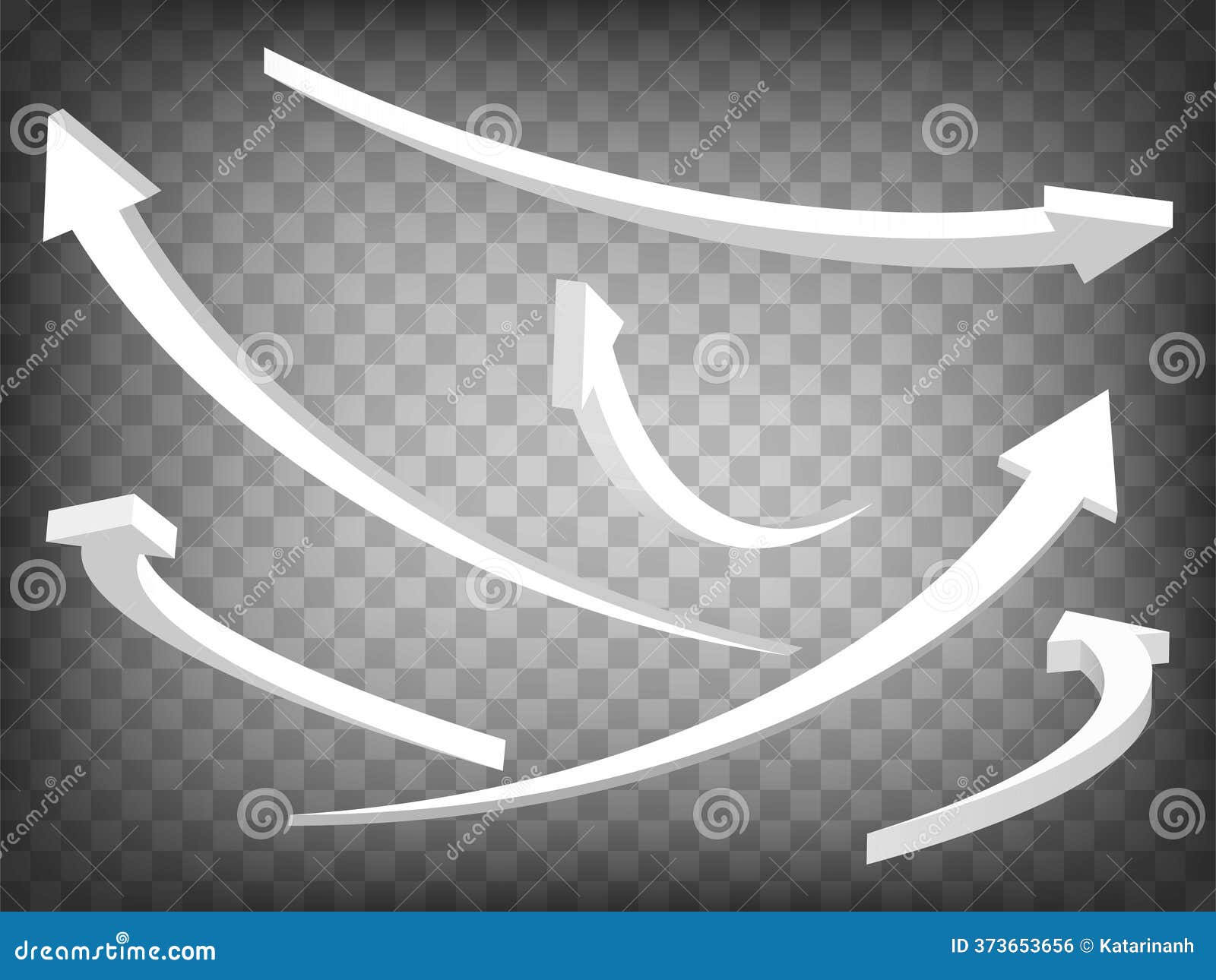 Set Of Perspective Projections 3d Model Of Realistic Half Cylinder On ...