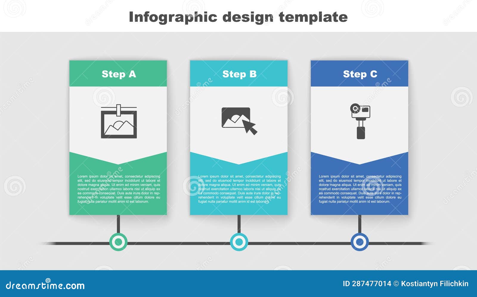Set Photo Frame, Retouching and Action Extreme Camera. Business ...