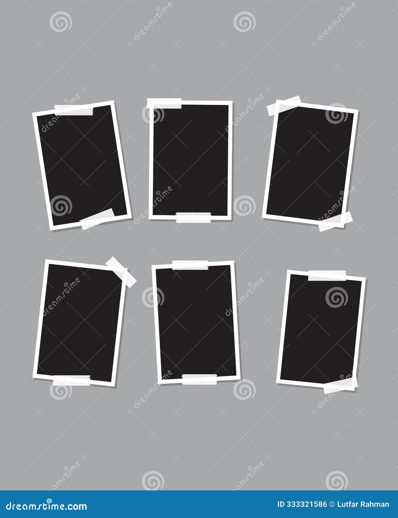 Set of Photo Frame To Make Your Collages Eye Catching Stock ...