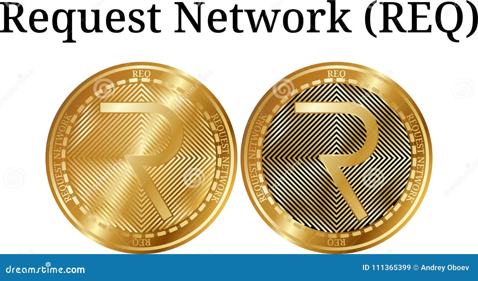 Request Network REQ Vector Logo. A Decentralized Network For Payment Requests And Crypto ...
