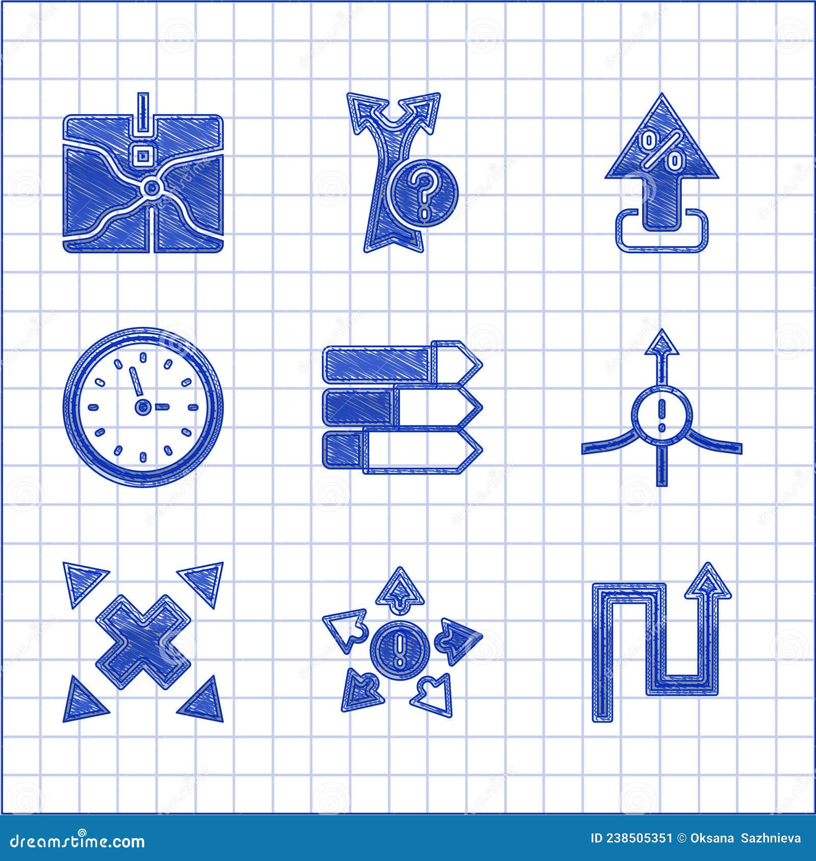 Set Pie Chart Infographic, Many Ways Directional Arrow, Arrow, Clock ... Set Pie Chart Infographic, Many Ways Directional Arrow, Arrow, Clock ...
