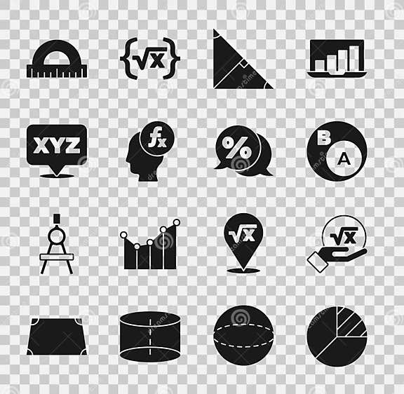 Set Pie Chart Infographic, Subsets, Math, is Subset B, Angle Bisector Triangle, Function ...