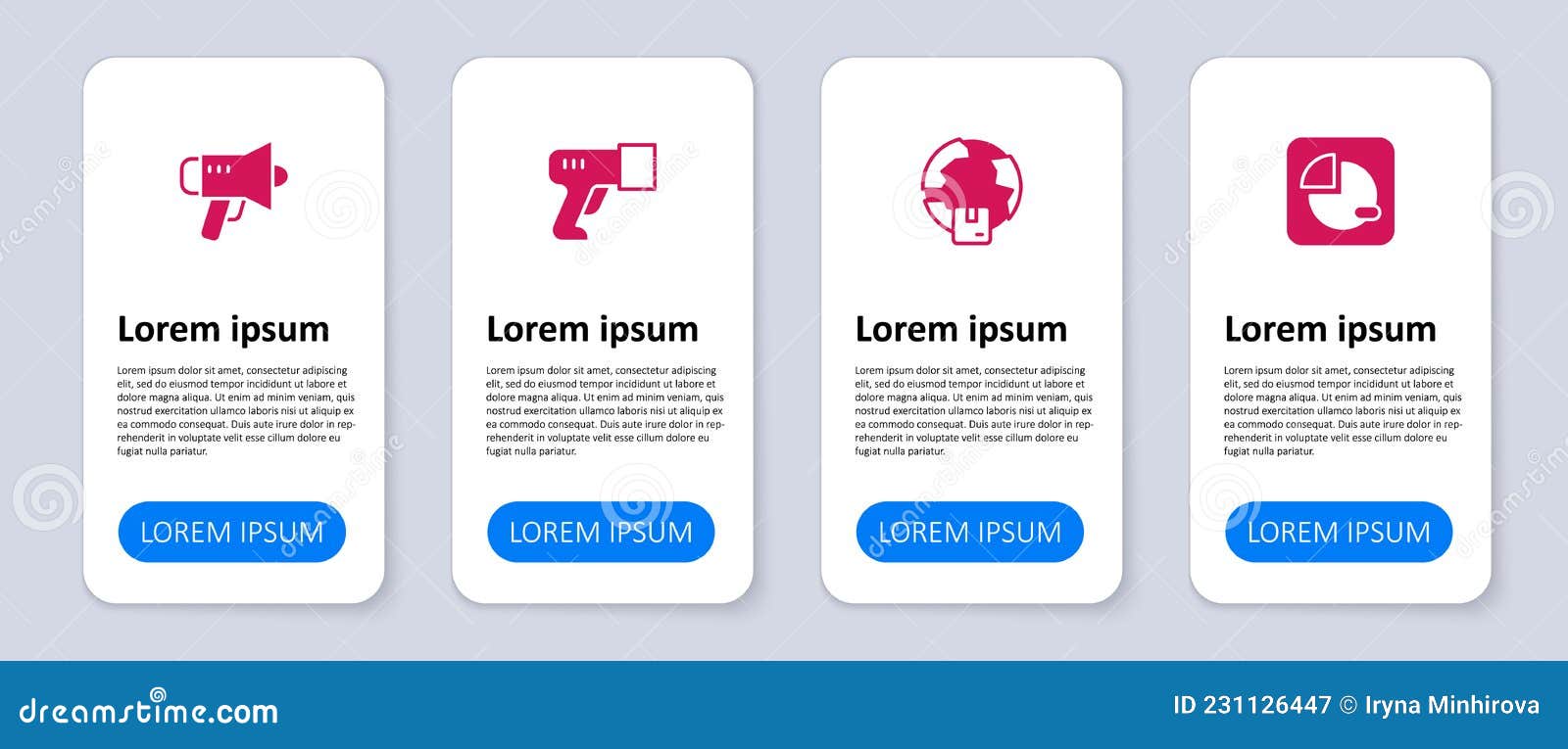 Set Pie Chart Infographic, Worldwide Shipping, Scanner Scanning Bar ...