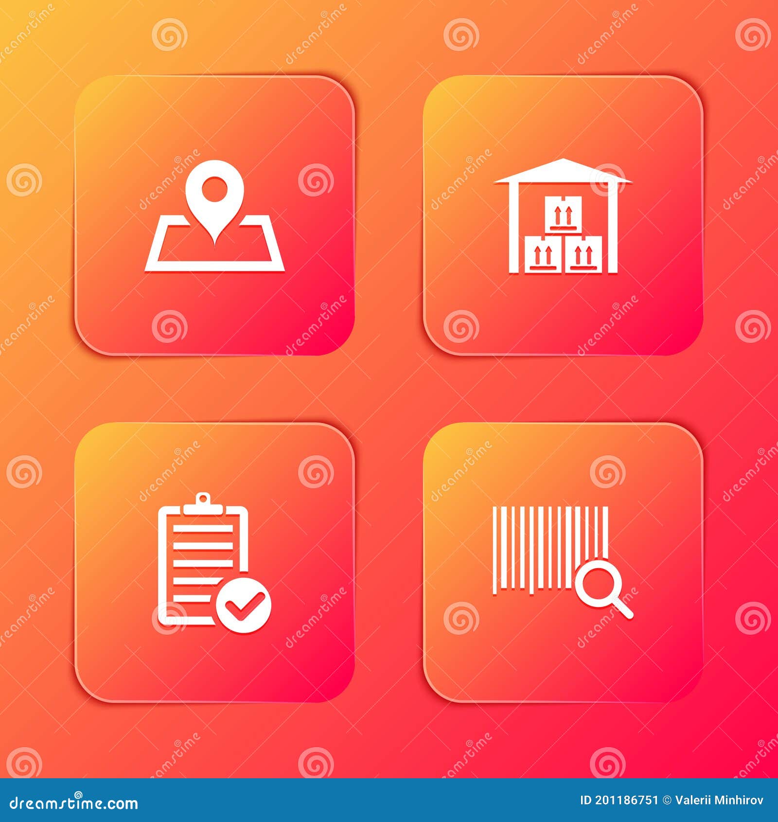 Set Placeholder on Map, Warehouse, Verification of Delivery List and ...